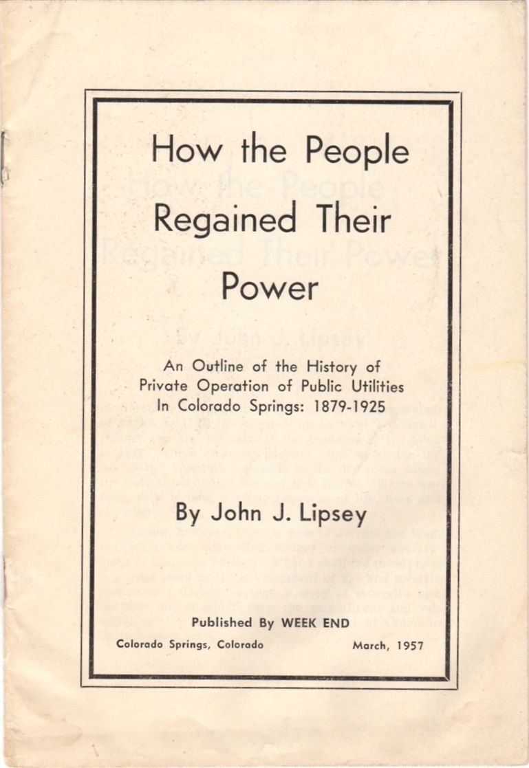 How the People Regained Their Power: An Outline of the History of ...