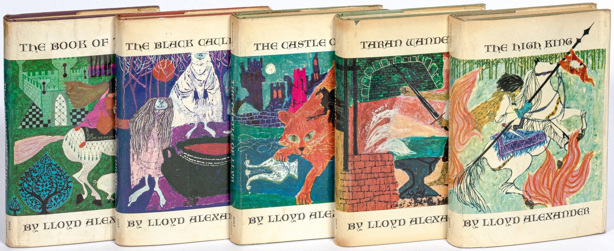 [The Chronicles of Prydain]: The Book of Three, The Black Cauldron, The ...
