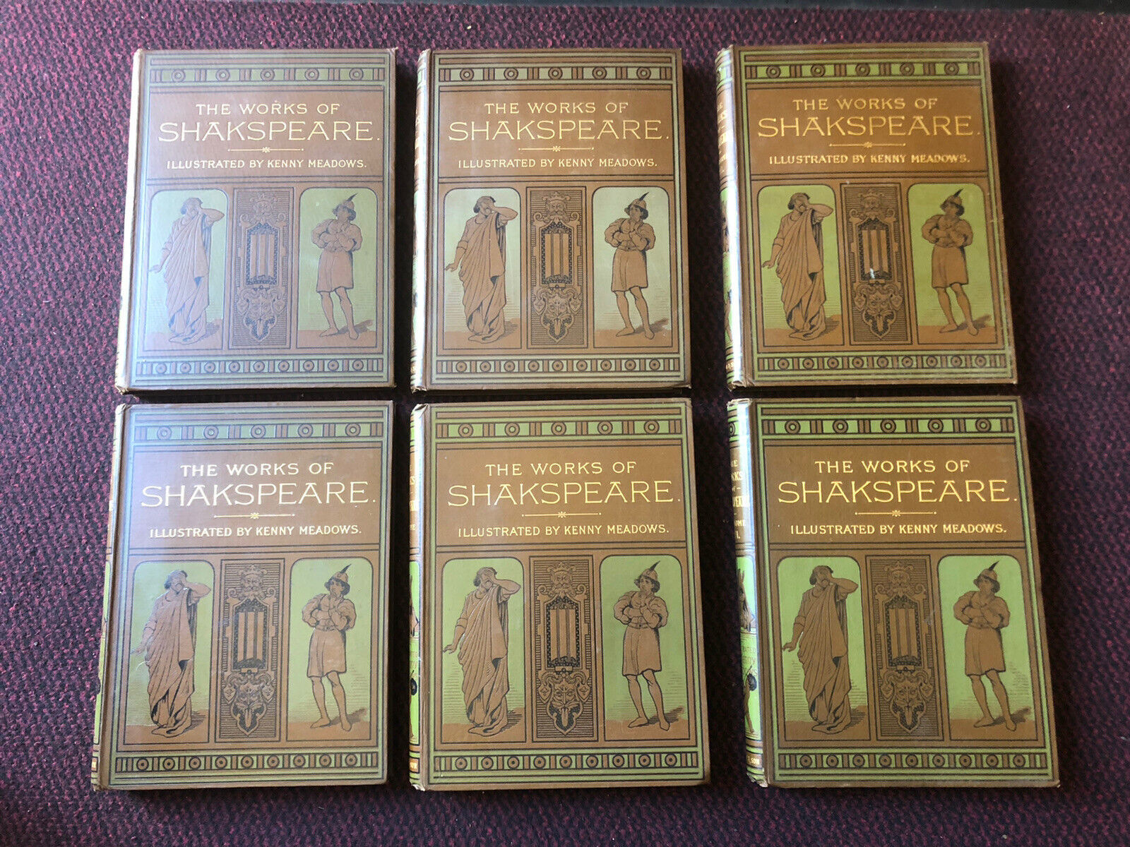 BIBLIO | The Works of Shakspeare by William Shakespeare | Decorative Cloth | 1886 | Blackie ...