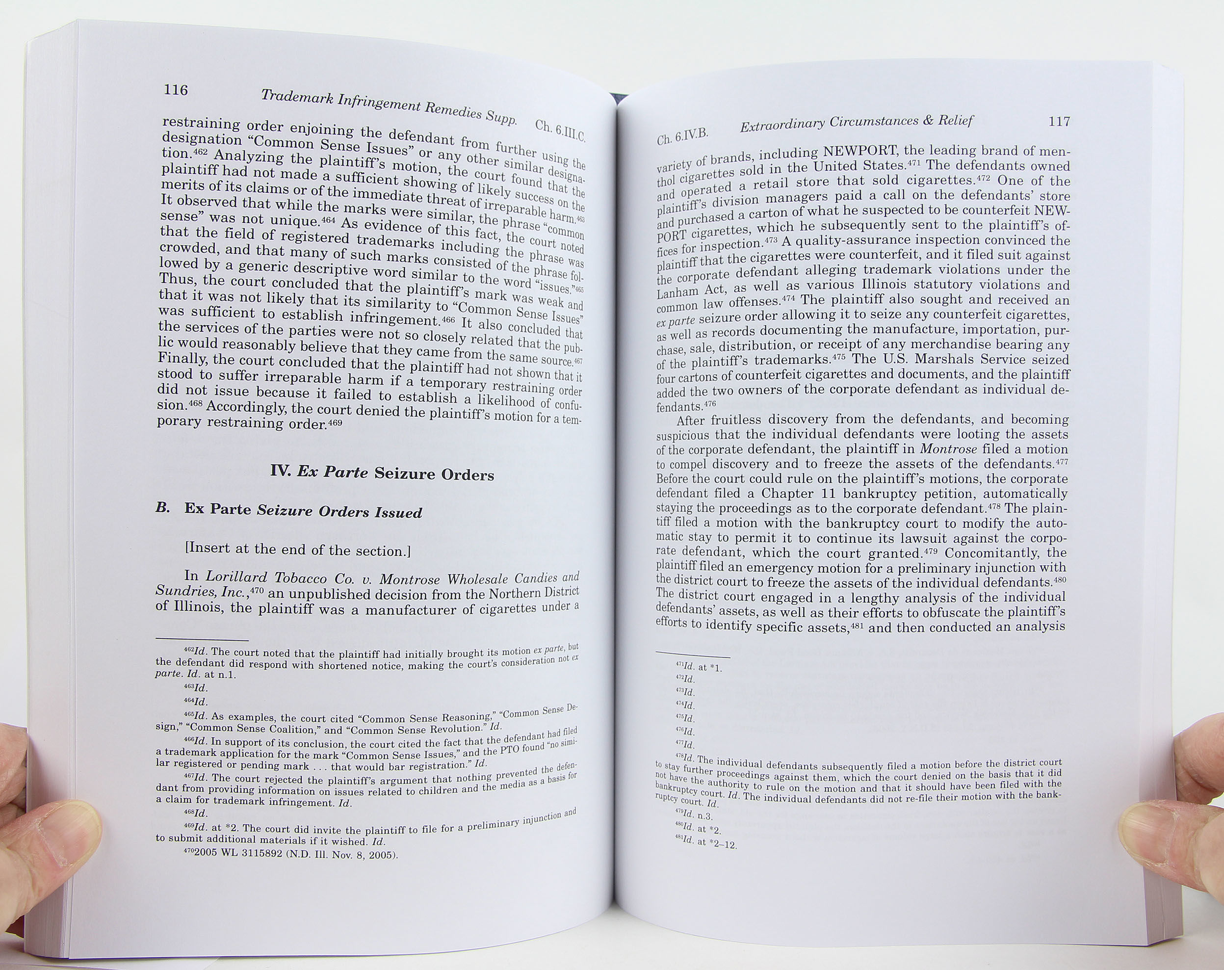 Trademark Infringement Remedies by Banner, Brian E. [Editor ...
