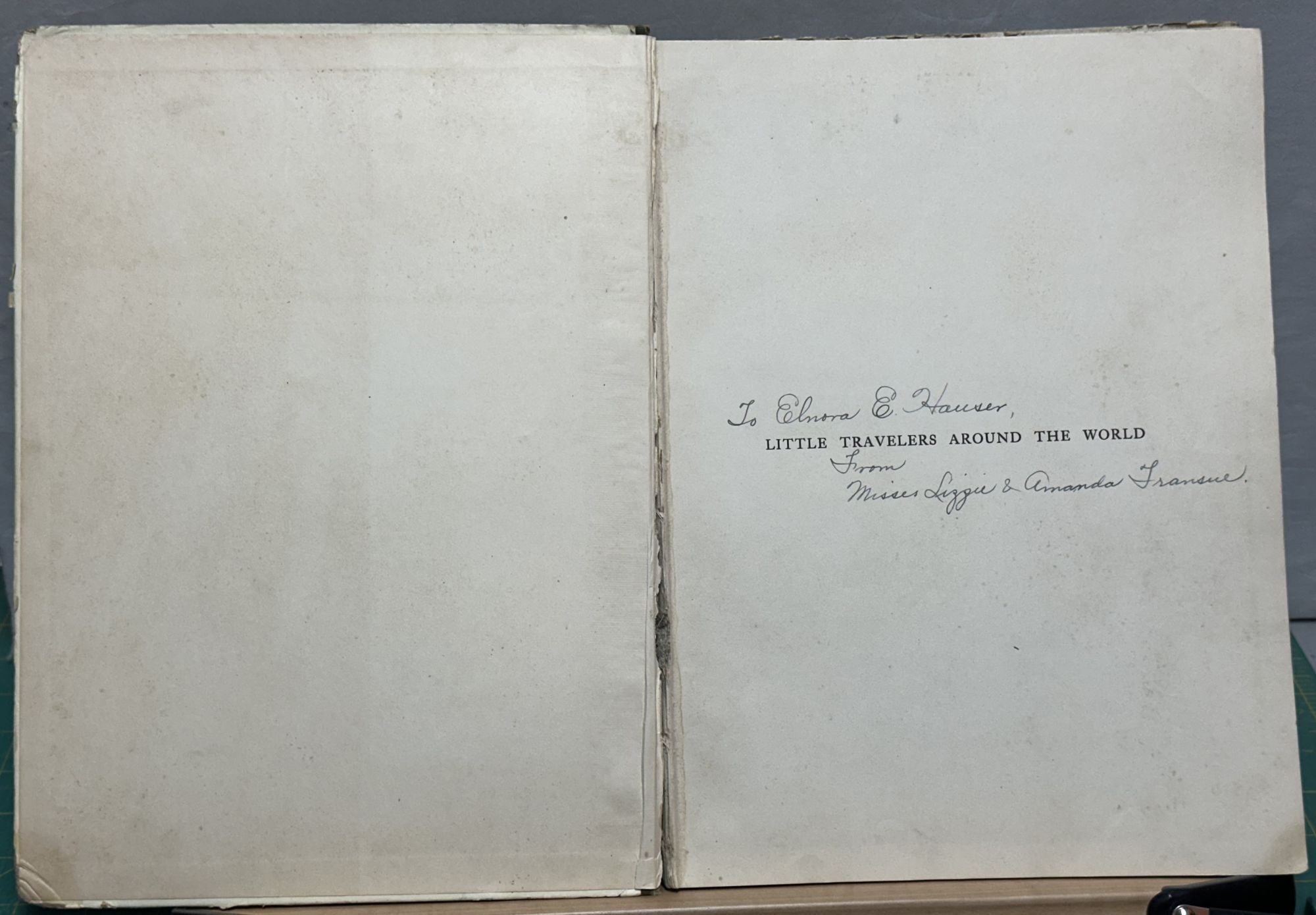 Little Travelers around the World : Visits to People of Other Lands by ...