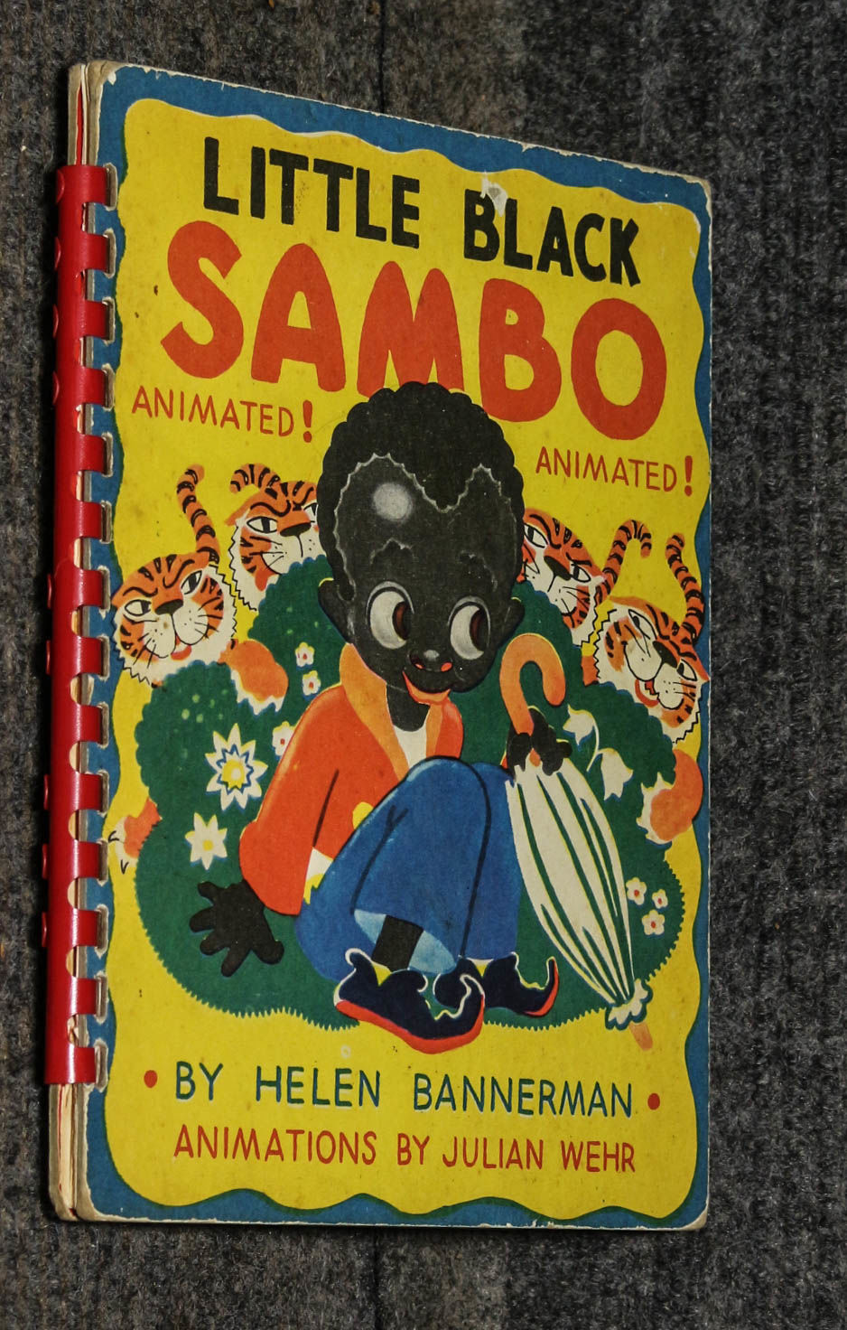Little Black Sambo (children's Picture Book] 1949 by Helen Bannerman - 1949