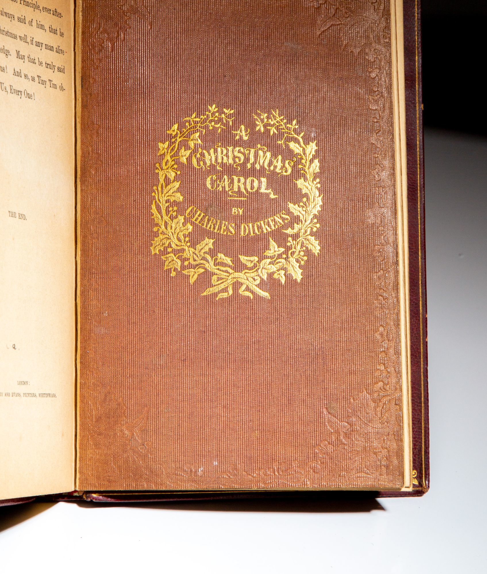 A Christmas Carol; In Prose. Being A Ghost Story of Christmas. With ...