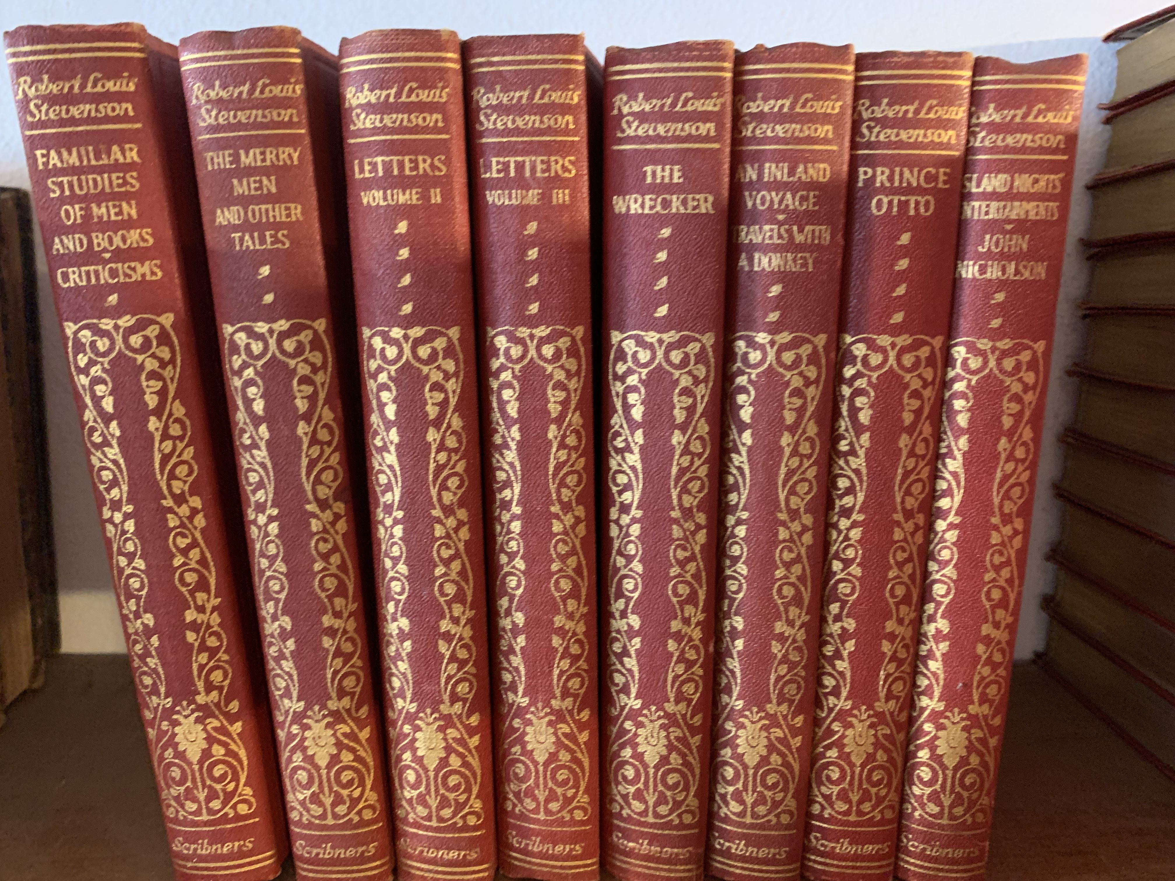 Works of Robert Louis Stevenson (South Seas edition) [Hardcover] Robert ...