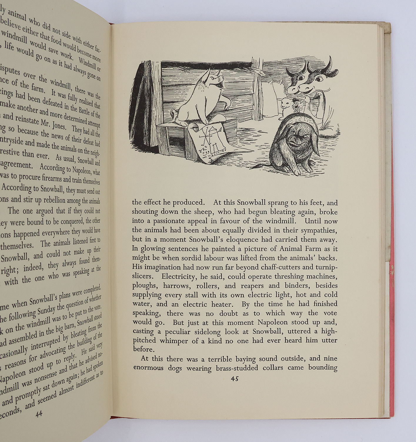 ANIMAL FARM. A Fairy Story. by ORWELL, George; illustrated by BATCHELOR ...