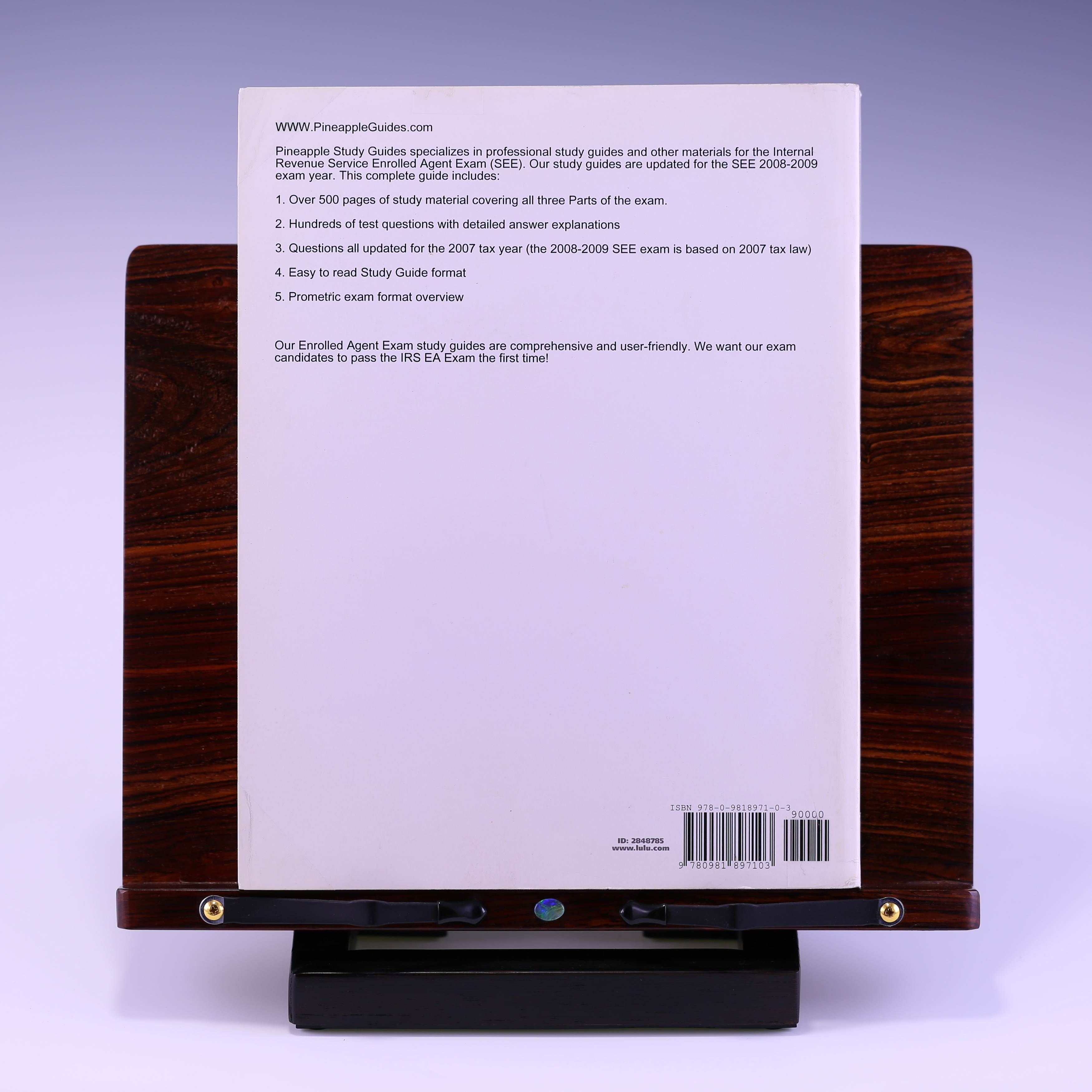 EA Exam Review Complete IRS Enrolled Agent Study Guide: Individuals ...