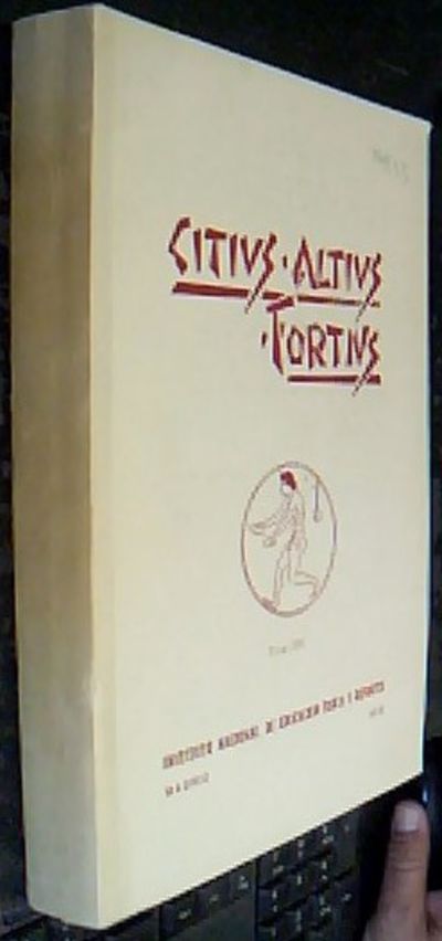 Citius, Altius, Fortius Tomo XIV by REVISTA: | Biblio