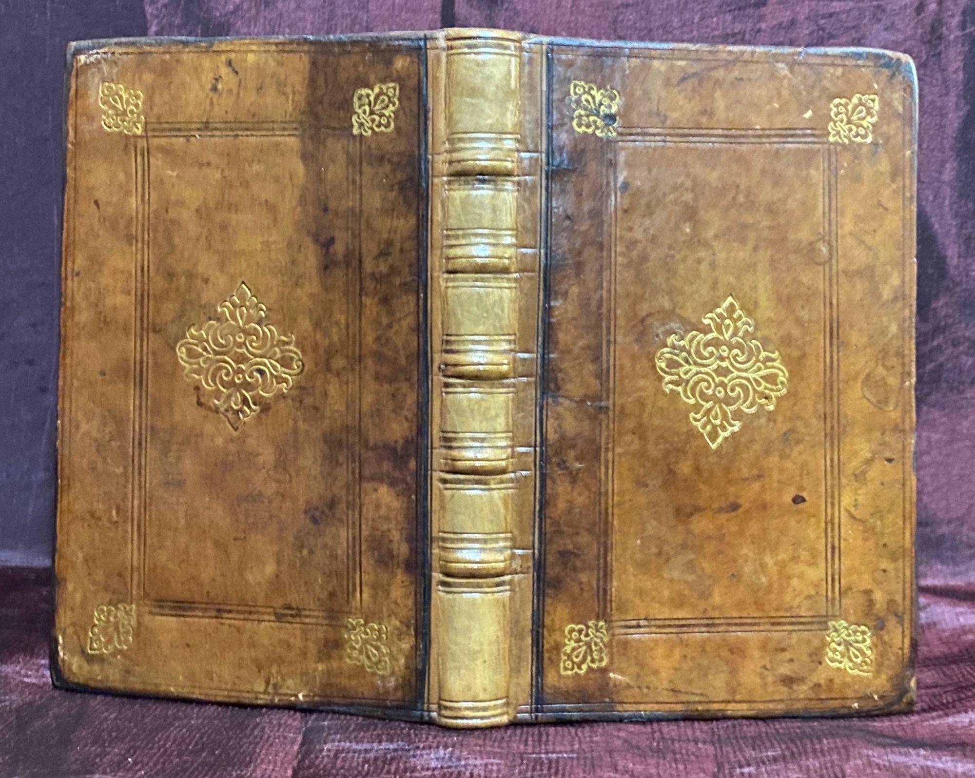 [FRENCH RENAISSANCE BINDING BY THE CUPID'S BOW BINDER]. Theophylacti ...