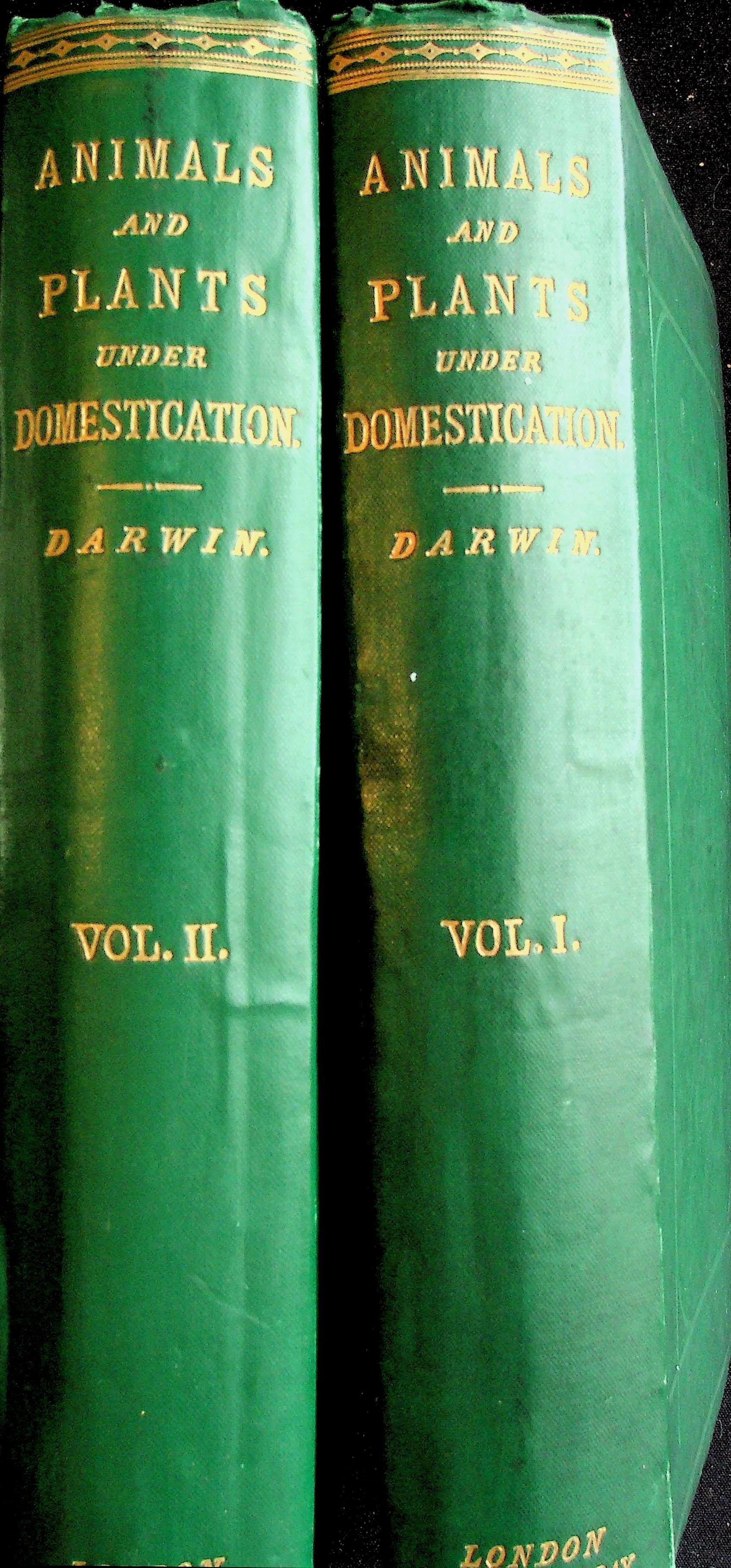 The Variation Of Animals And Plants Under Domestication