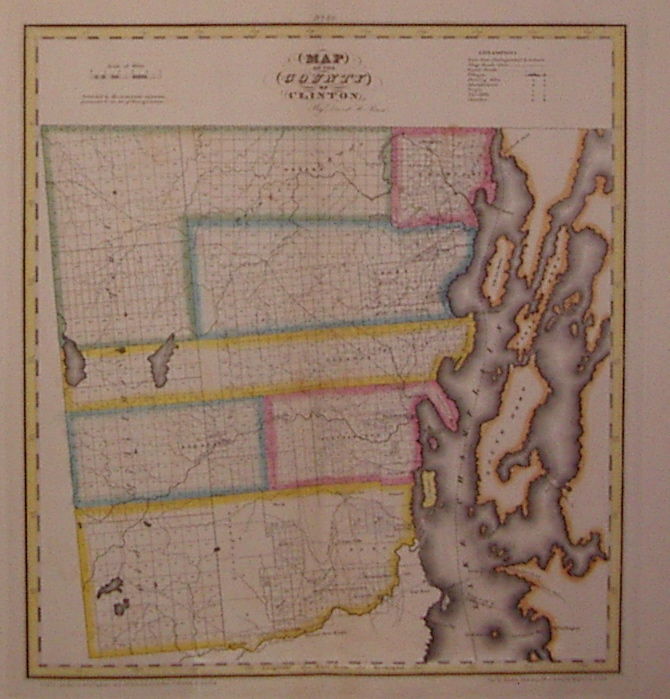 Map Of The County by Burr David H (6 items) - Biblio