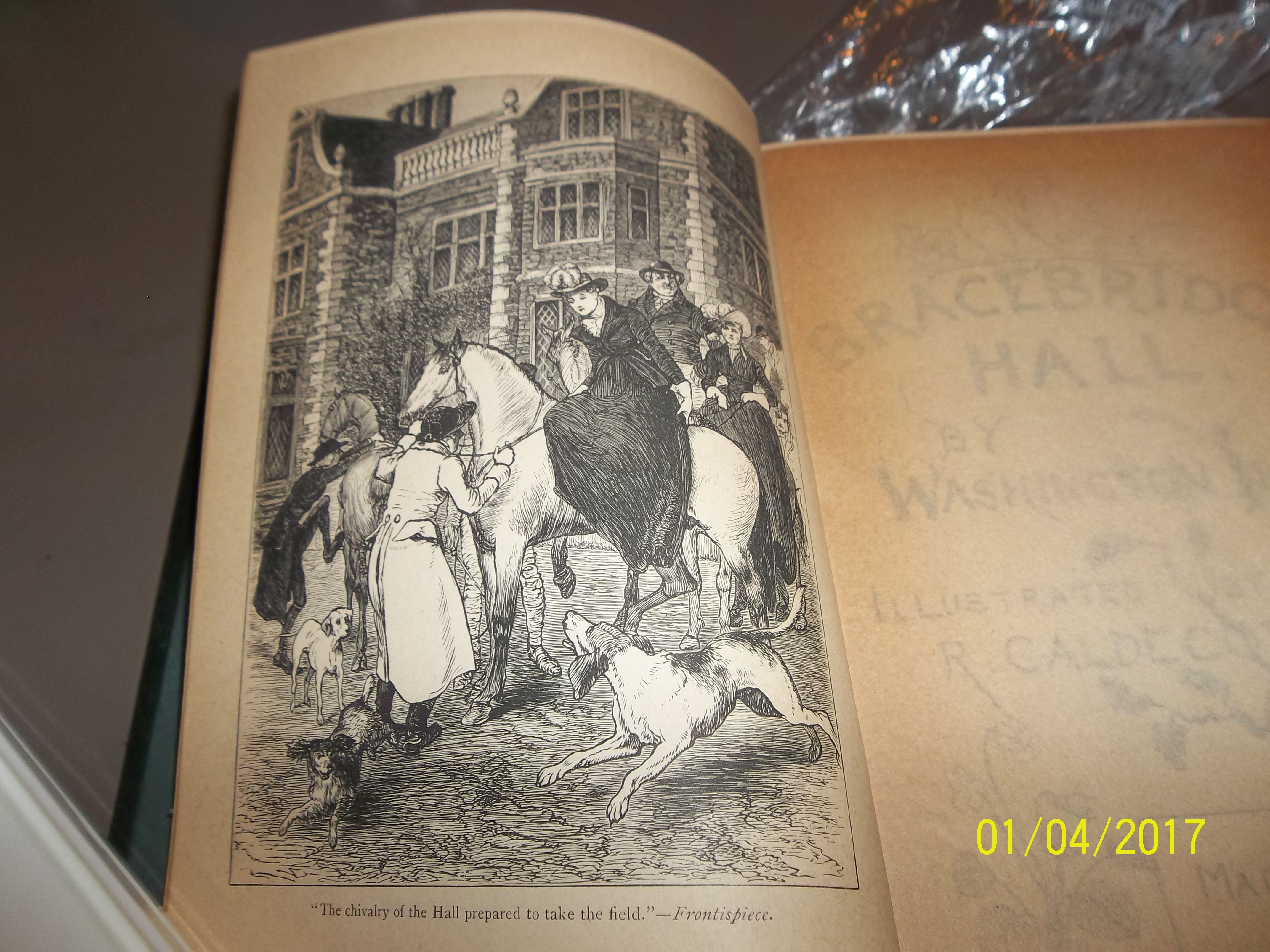 BIBLIO | Bracebridge Hall by Irving, Washington And Ralph Caldecott ...