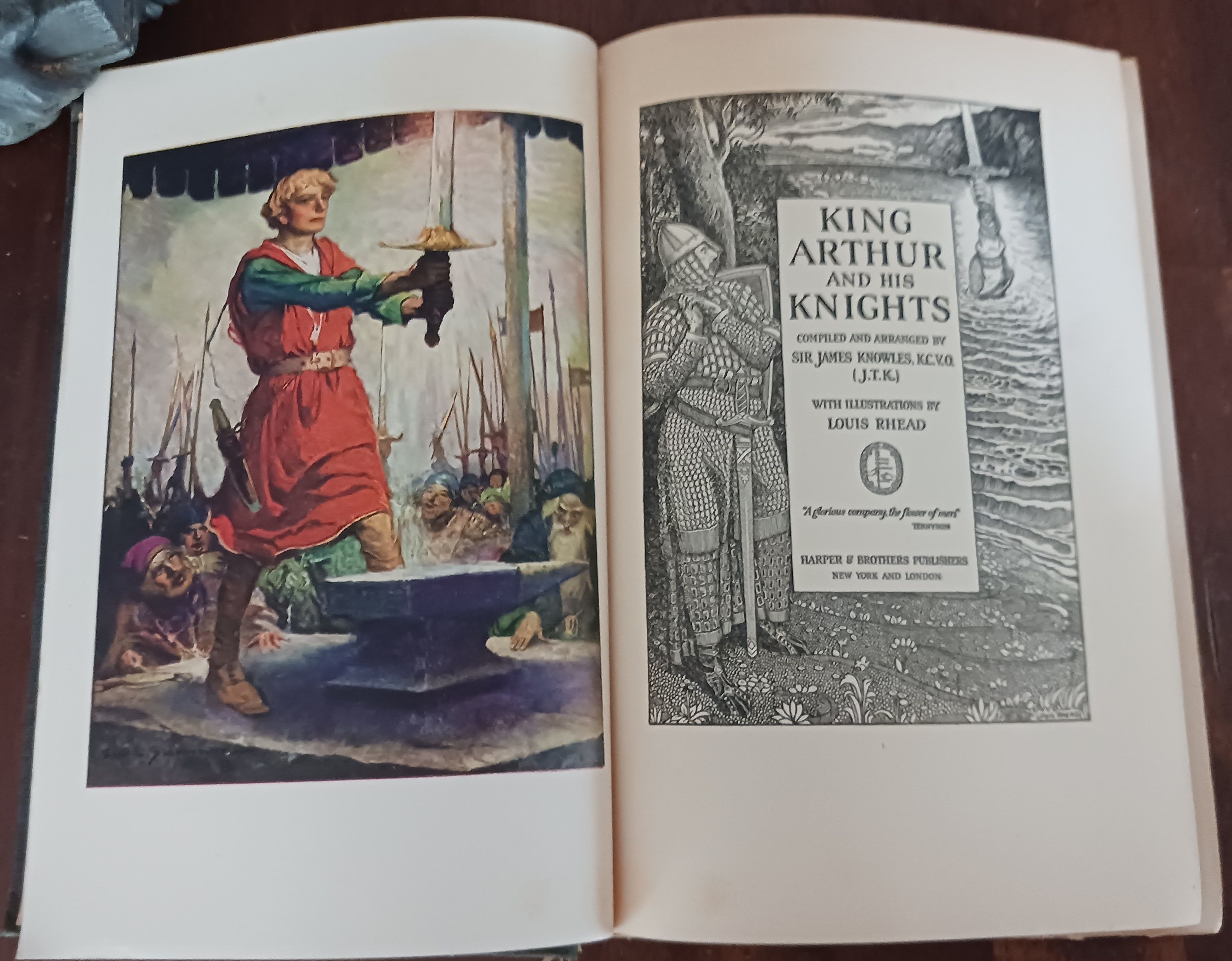 King Arthur and His Knights by Knowles, Sir James; Rhead, Louis ...