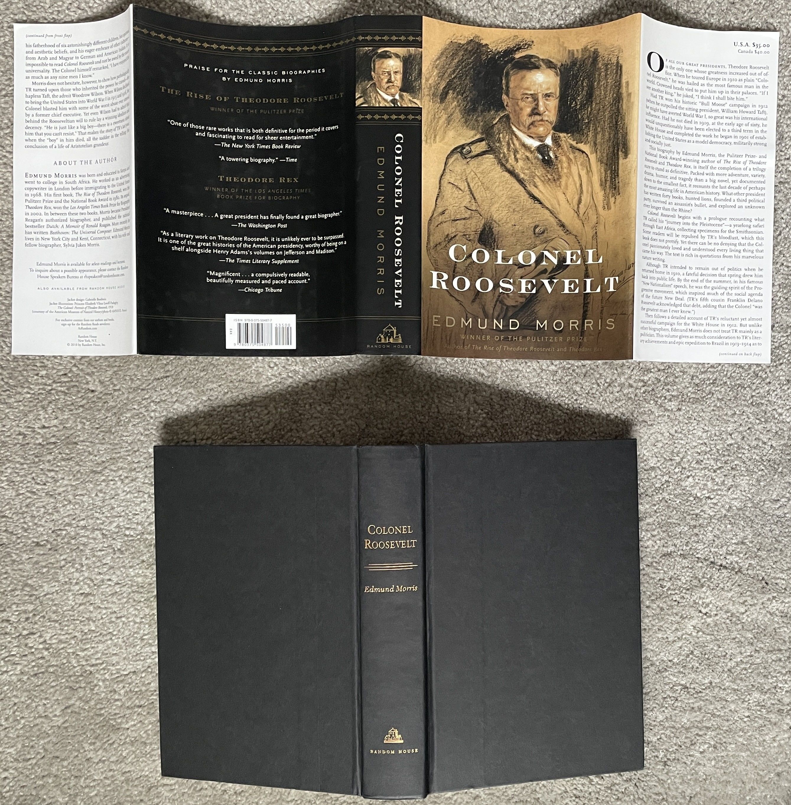The Rise of Theodore Roosevelt, Theodore Rex, Colonel Roosevelt (Vol. 1 ...
