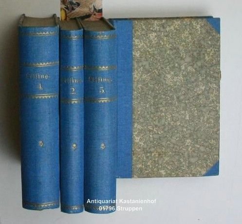 Lessings Werke. Band 1 bis 4.,Bibliothek der Deutschen ...