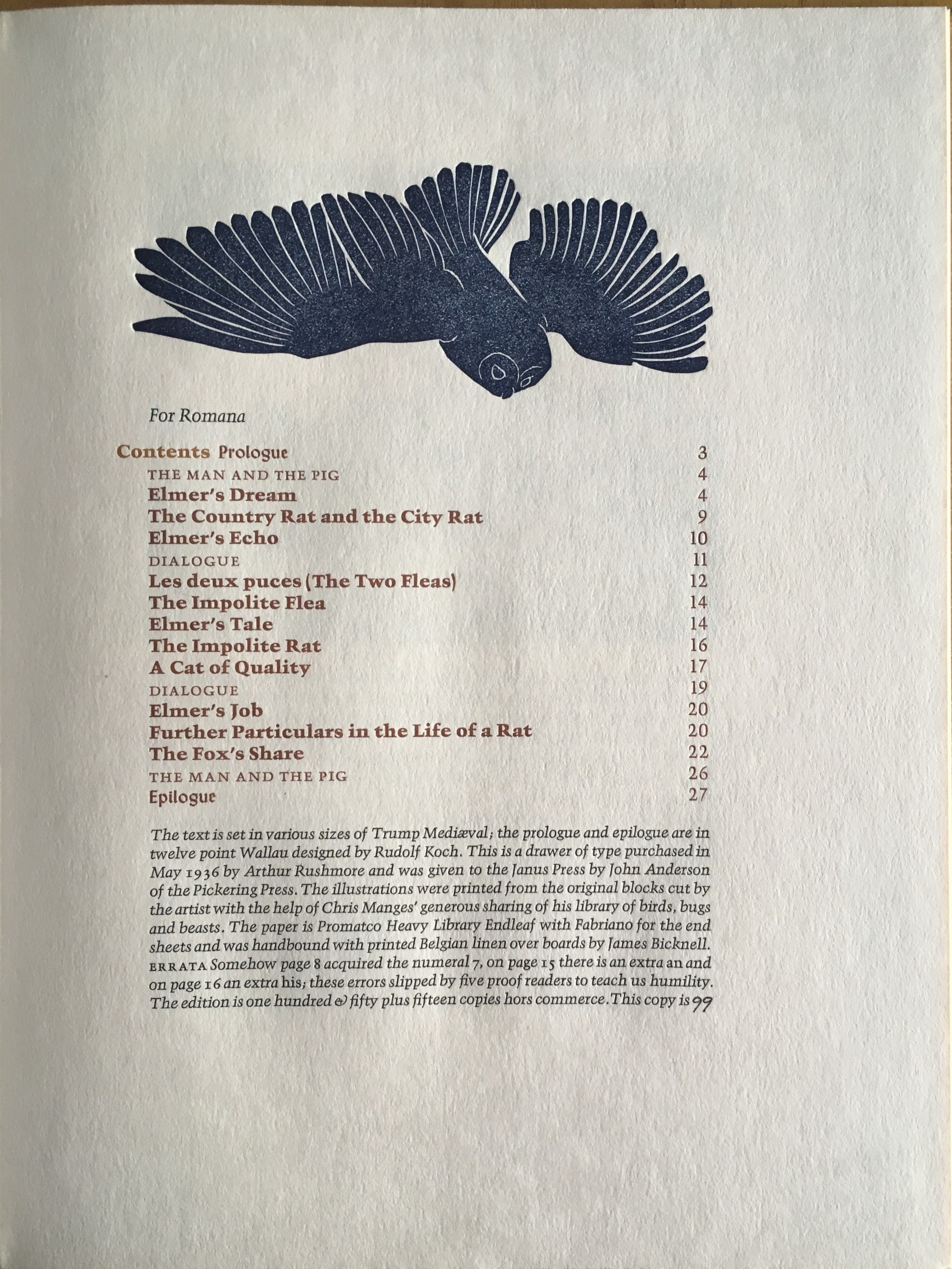 What the Owl Said by James Cortese - Hardcover - Limited Edition - 1979 ...