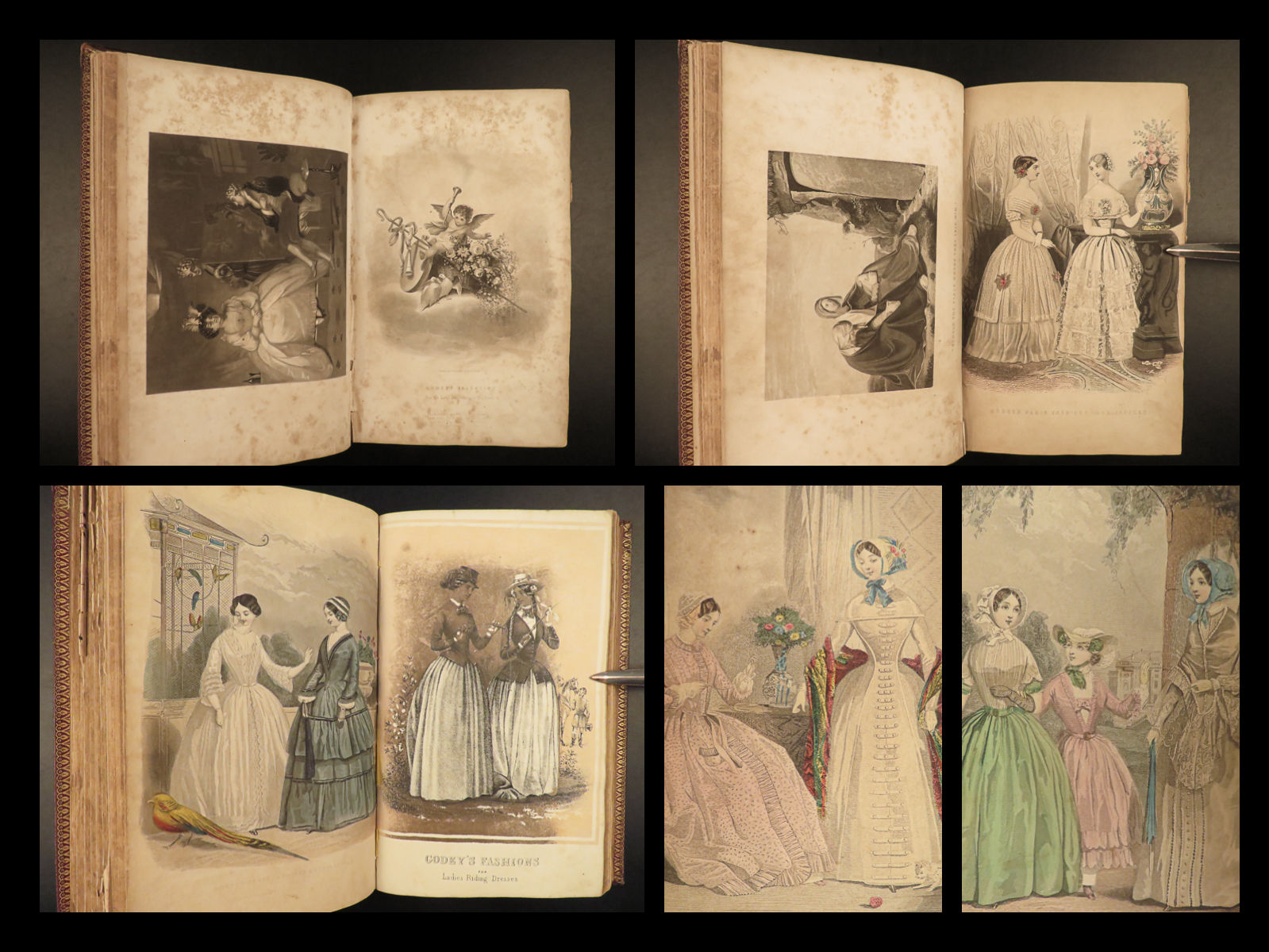 BIBLIO | Godey's lady's book by GODEY, Louis Antoine | Leather; tight ...