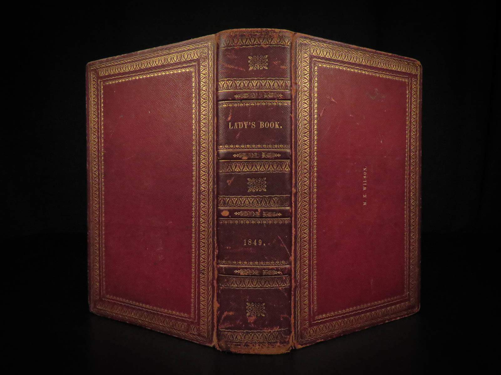 BIBLIO | Godey's lady's book by GODEY, Louis Antoine | Leather; tight ...