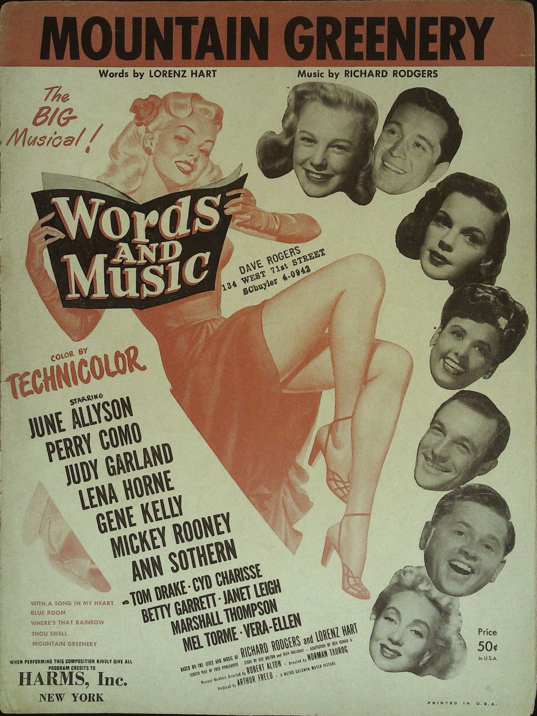 Words And Music 1948