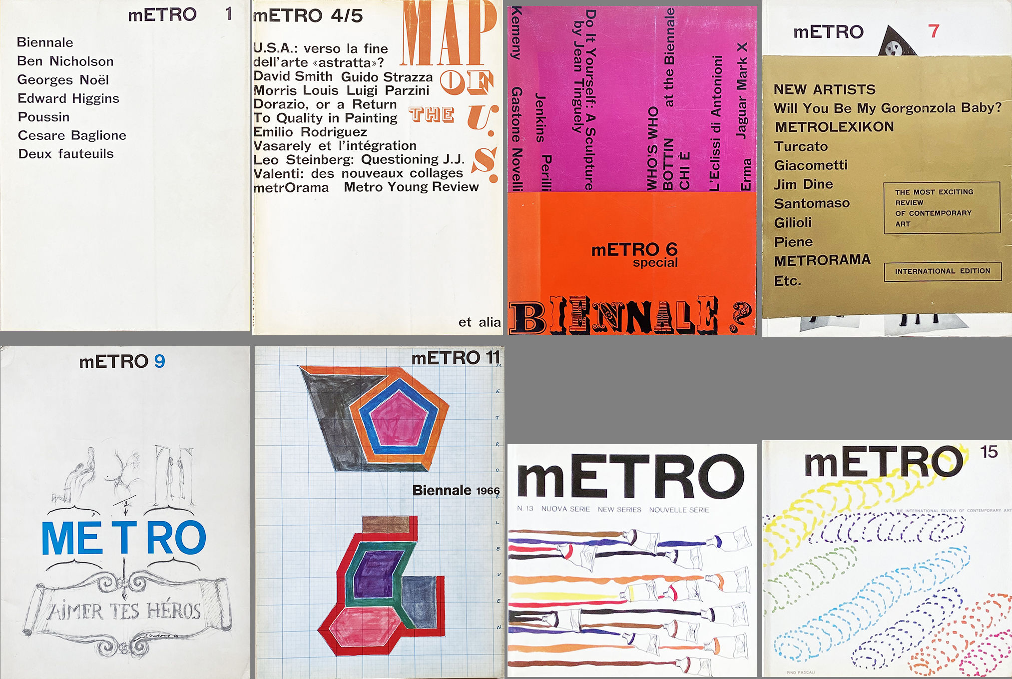 mETRO. International Magazine of Contemporary Arts / Revue ...