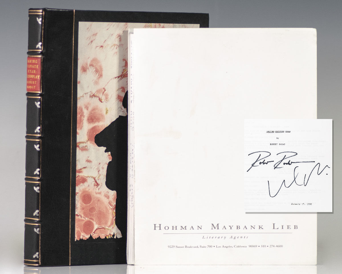Saving Private Ryan: Original Shooting Script. by Robert [Matt Damon ...