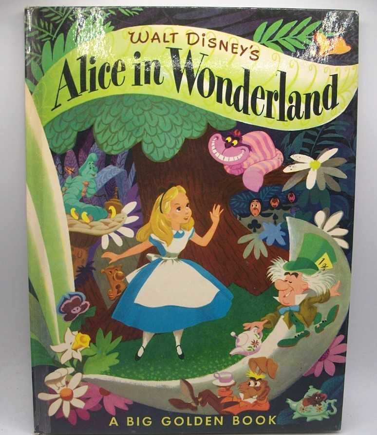 Alice In Wonderland Book Cover Disney