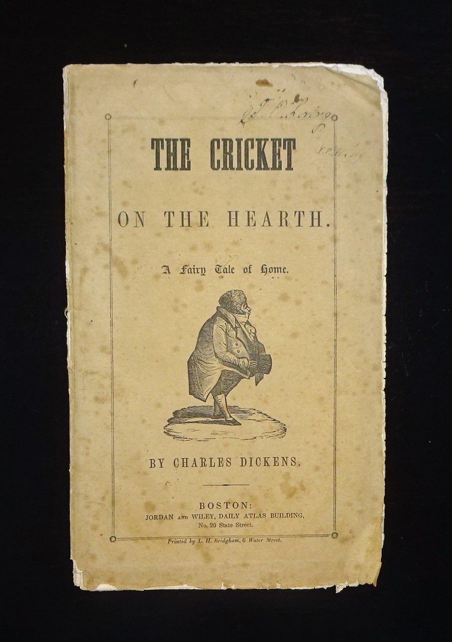 The Cricket on the Hearth by Charles Dickens - 1846 - from ...