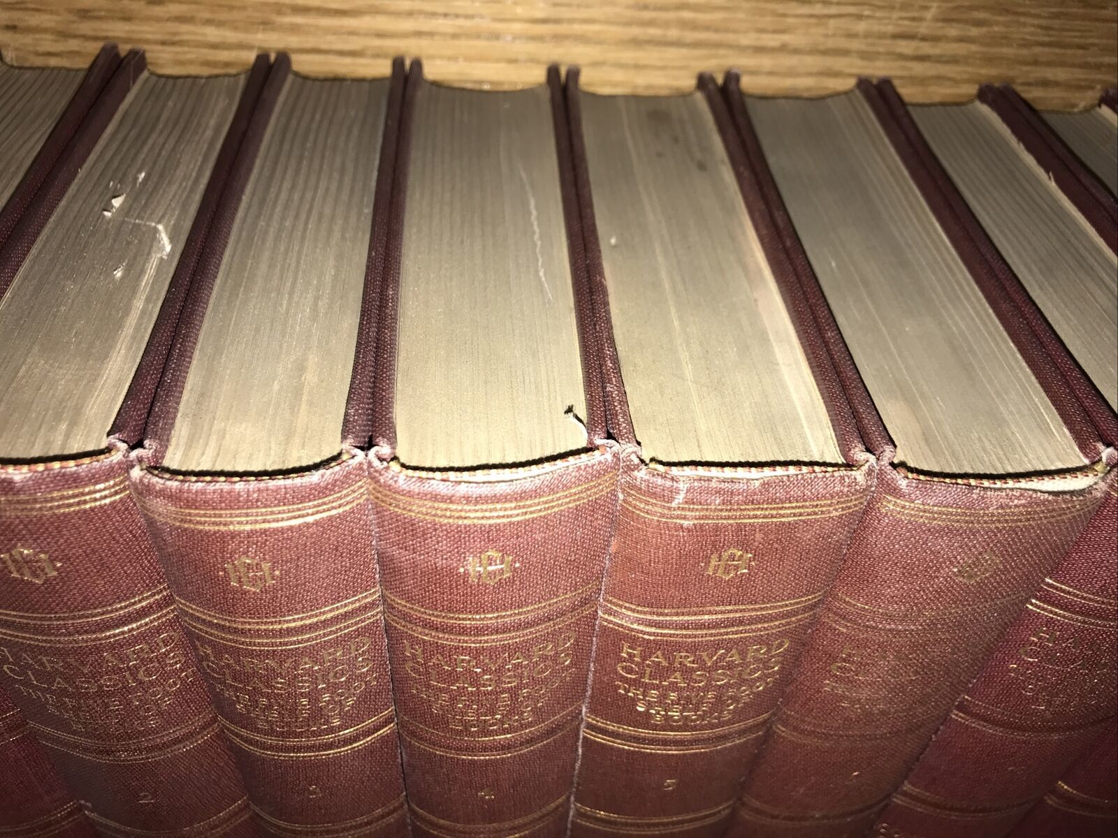 THE HARVARD CLASSICS. 1909 - 1914. First Edition. Complete 51 Volume ...