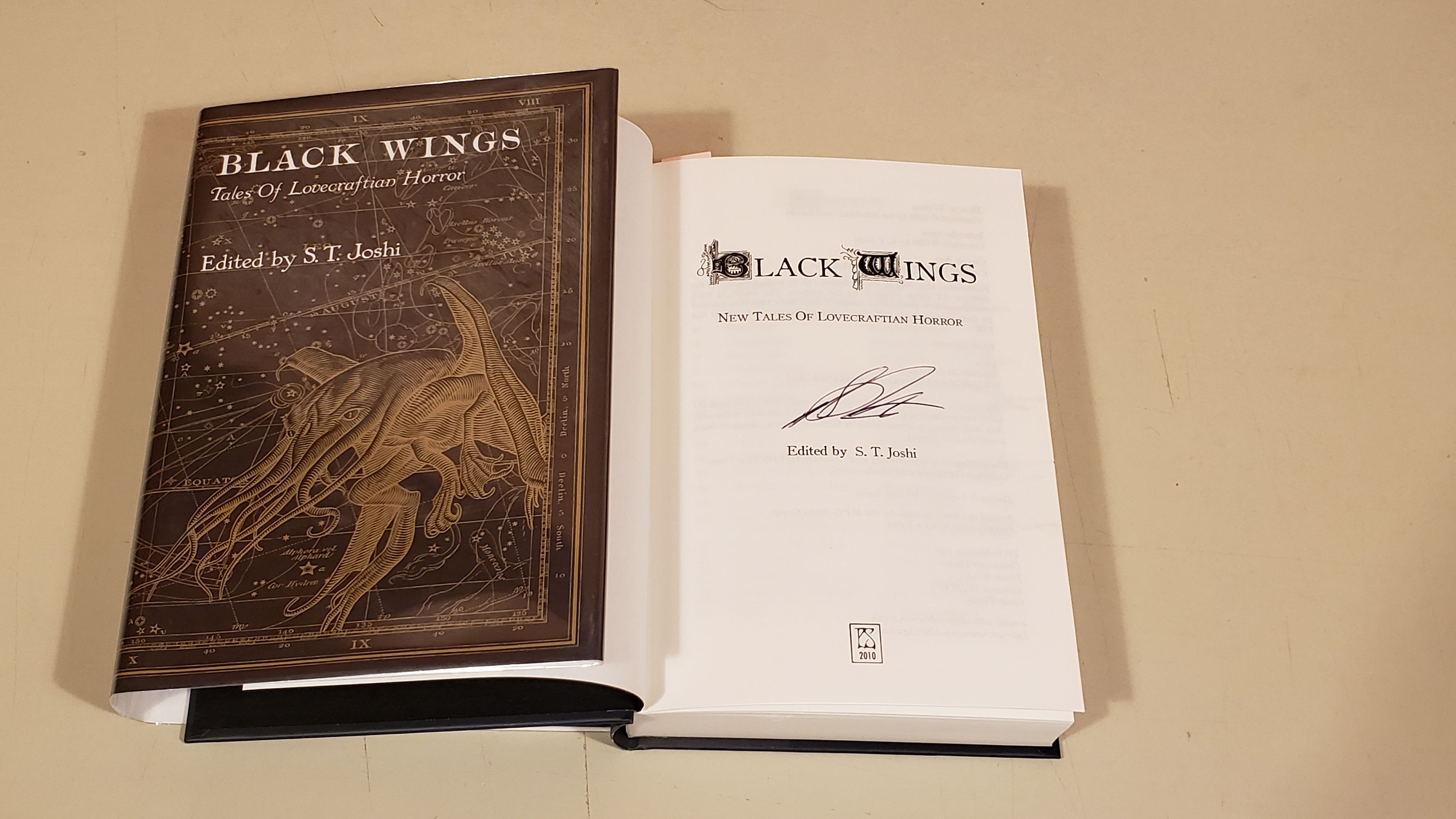 Black Wings: New Tales Of Lovecraftian Horror: Signed by Joshi, S. T ...