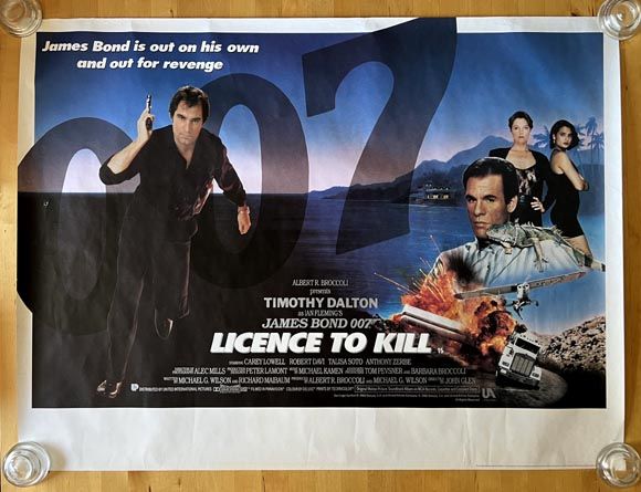 License To Kill Poster