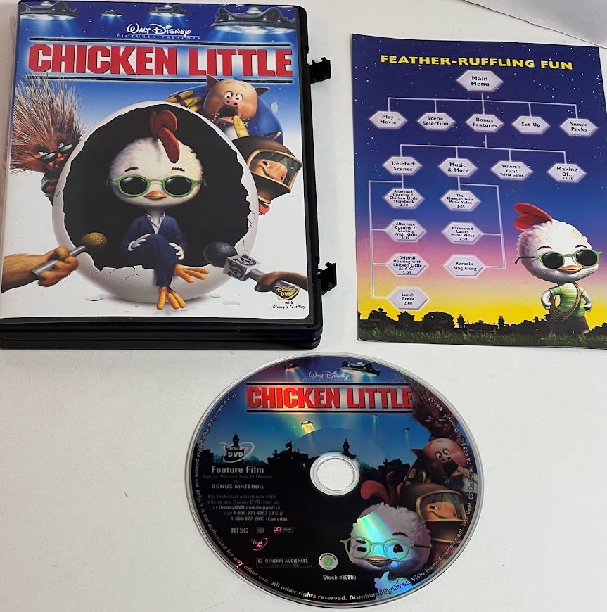 Chicken Little Dvd