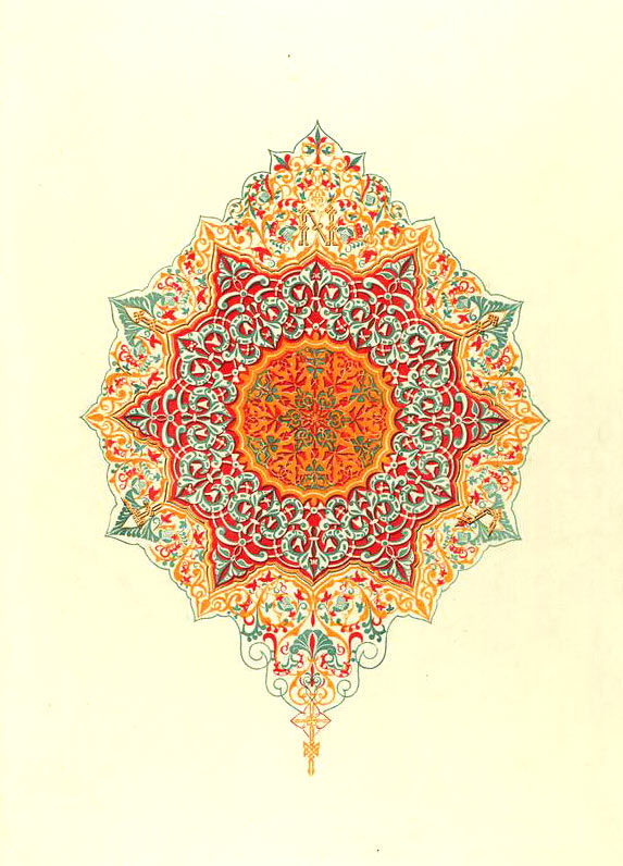 PLANS ELEVATIONS SECTIONS AND DETAILS OF THE ALHAMBRA. by JONES Owen ...