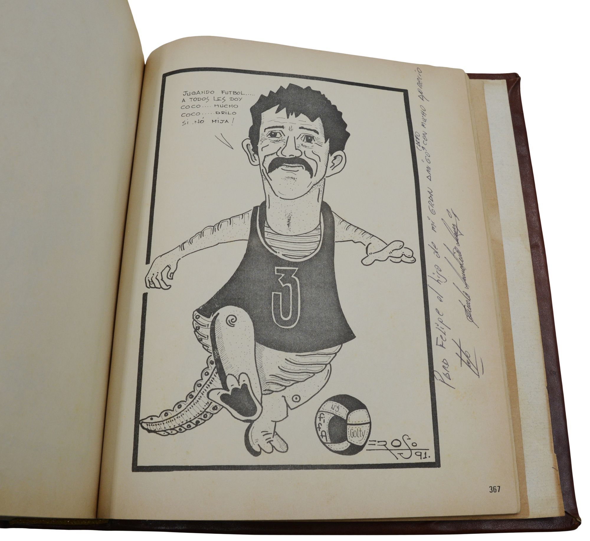 Pablo Escobar Gaviria en Caricaturas 1983-1991 by Pablo Escobar - Signed First Edition - 1992 ...