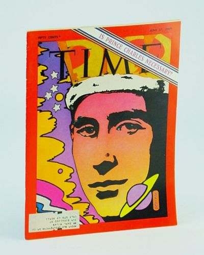 Time Magazine, June 27, 1969 - Prince Charles Cover by Multiple ...