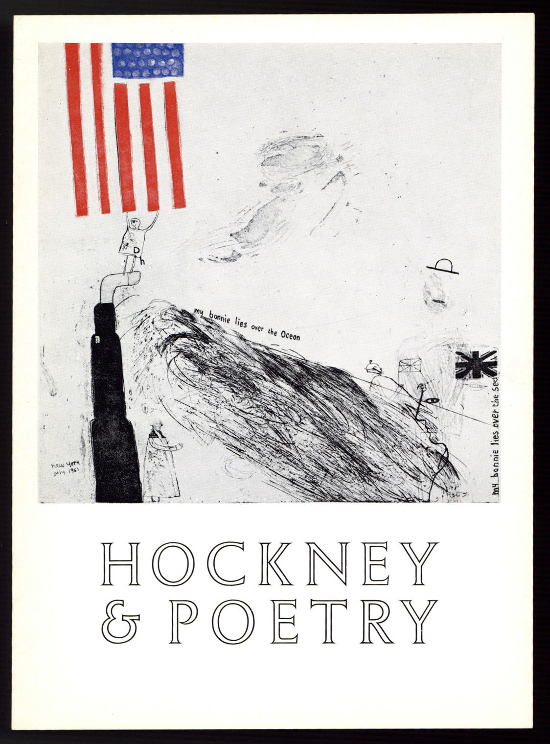 [Exhibition catalog]: Hockney & Poetry: 12th May - 12th June, 1982 by ...
