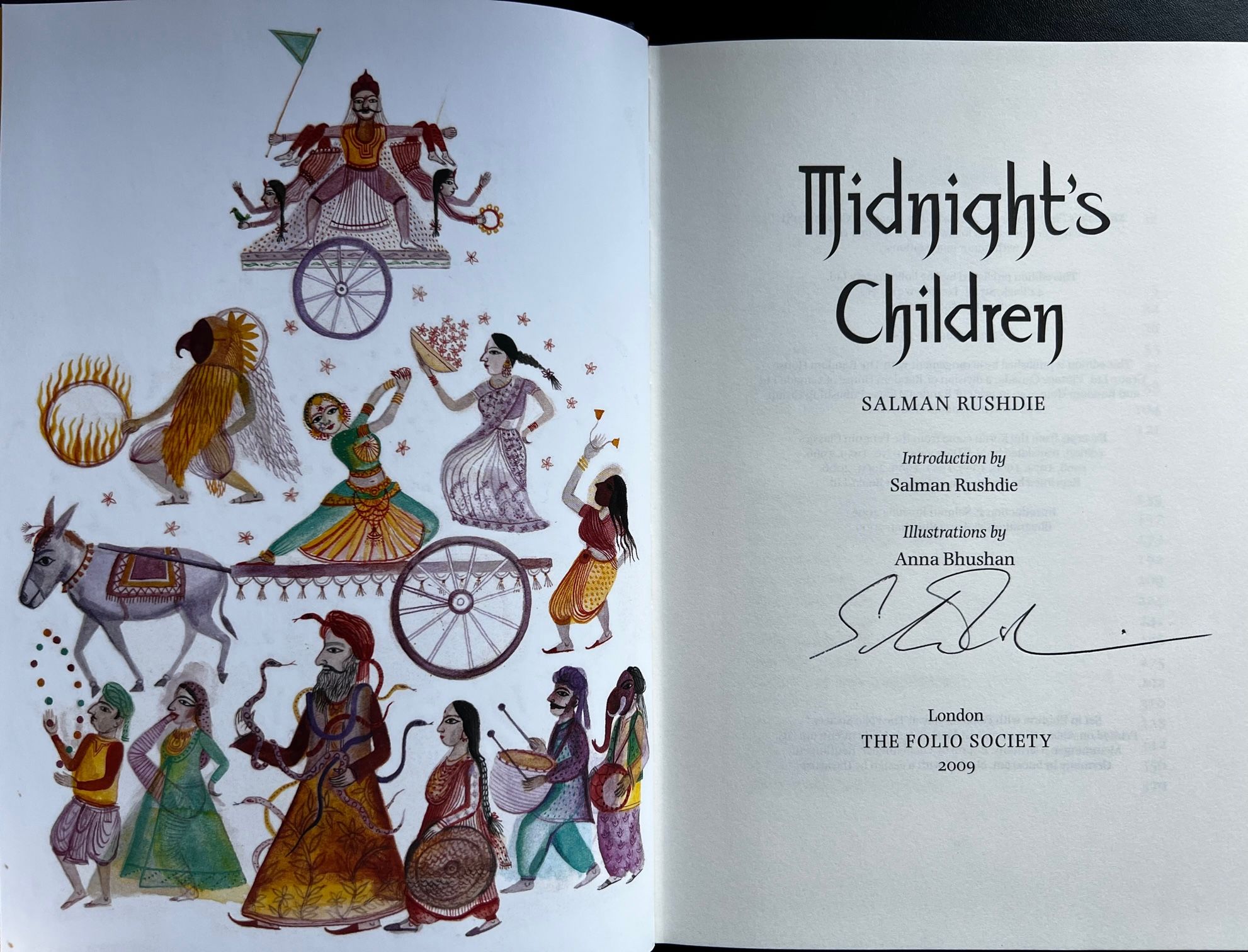 Midnight’s Children : The Illustrated Folio Edition : Signed by The ...