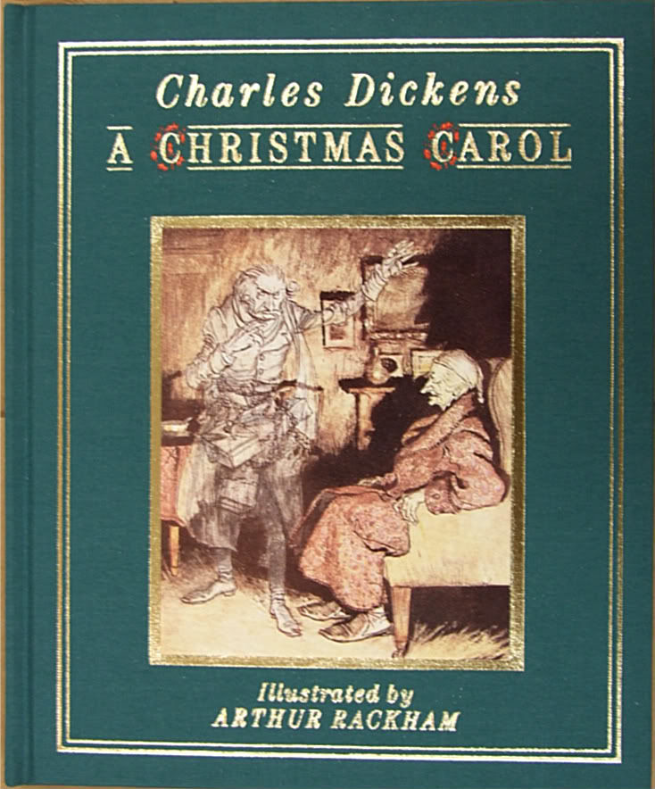 Charles Dickens A Christmas Carol Book Cover
