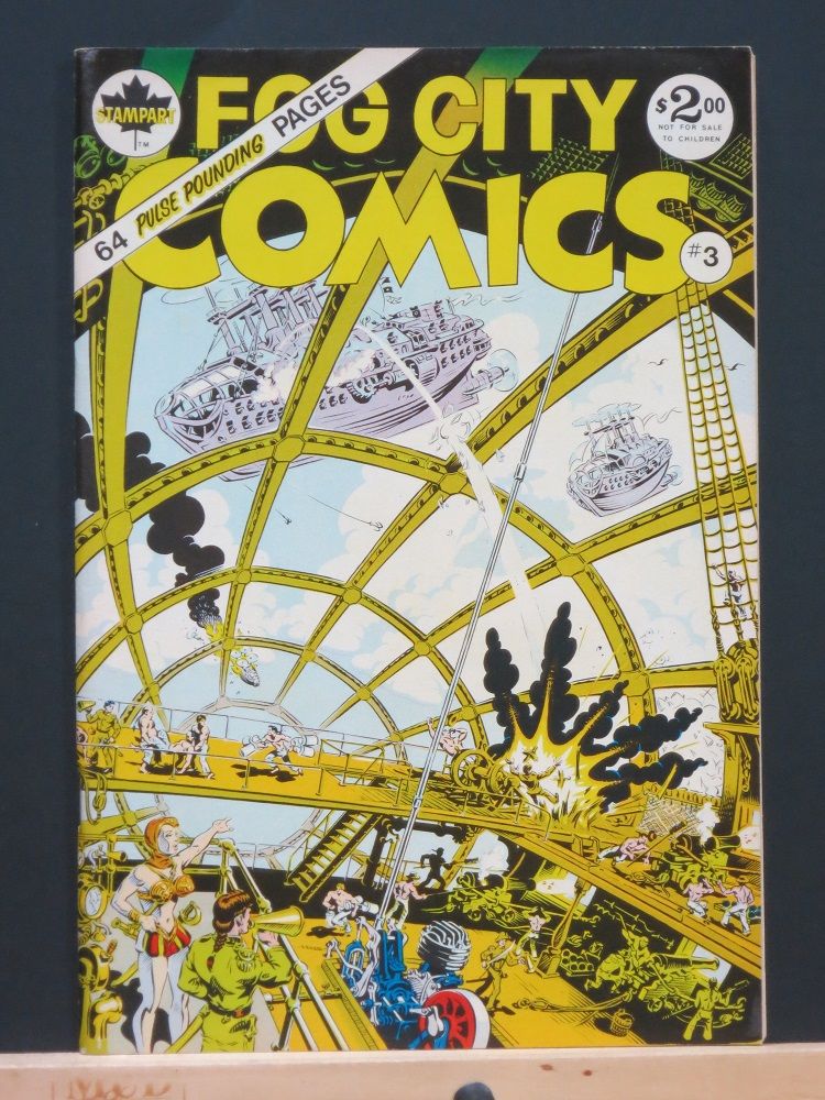 Fog City Comics #3 by Holmes, Rand and Brent Boates, Marv Newland ...