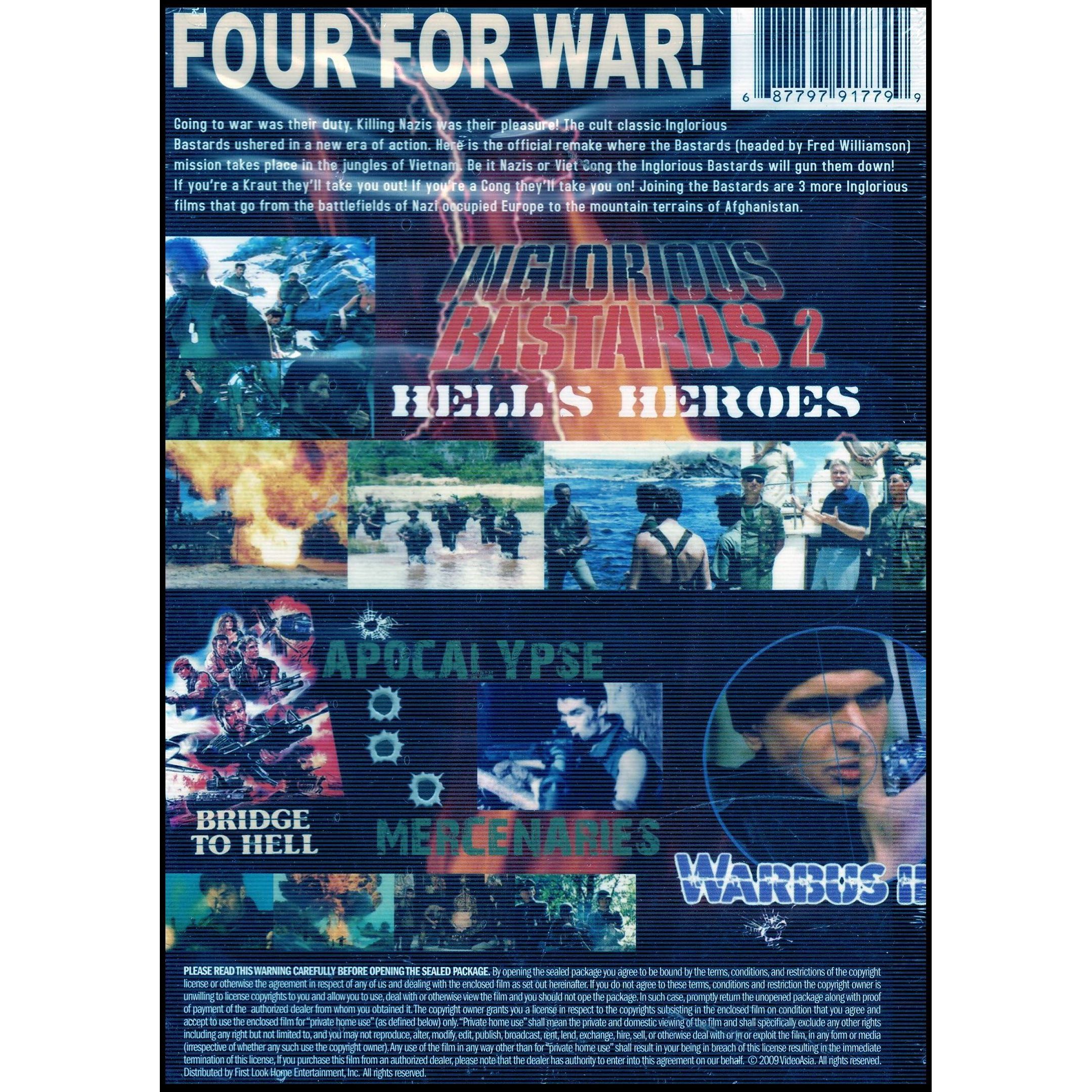 Inglorious Bastards 2: Hell Heroes (DVD) by Andy J. Forest,Carlo Mucari ...