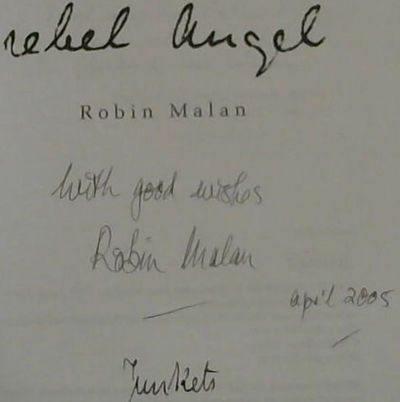 BIBLIO | Rebel Angel by Malan, Robin | Paperback | 2005 | Junkets ...