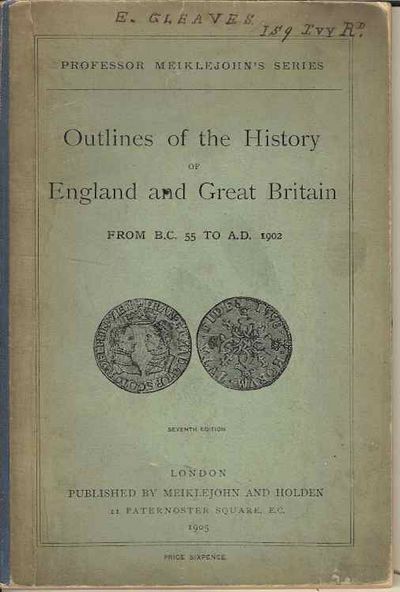 Outlines of the History of England and Great Britain from BC55 to ...