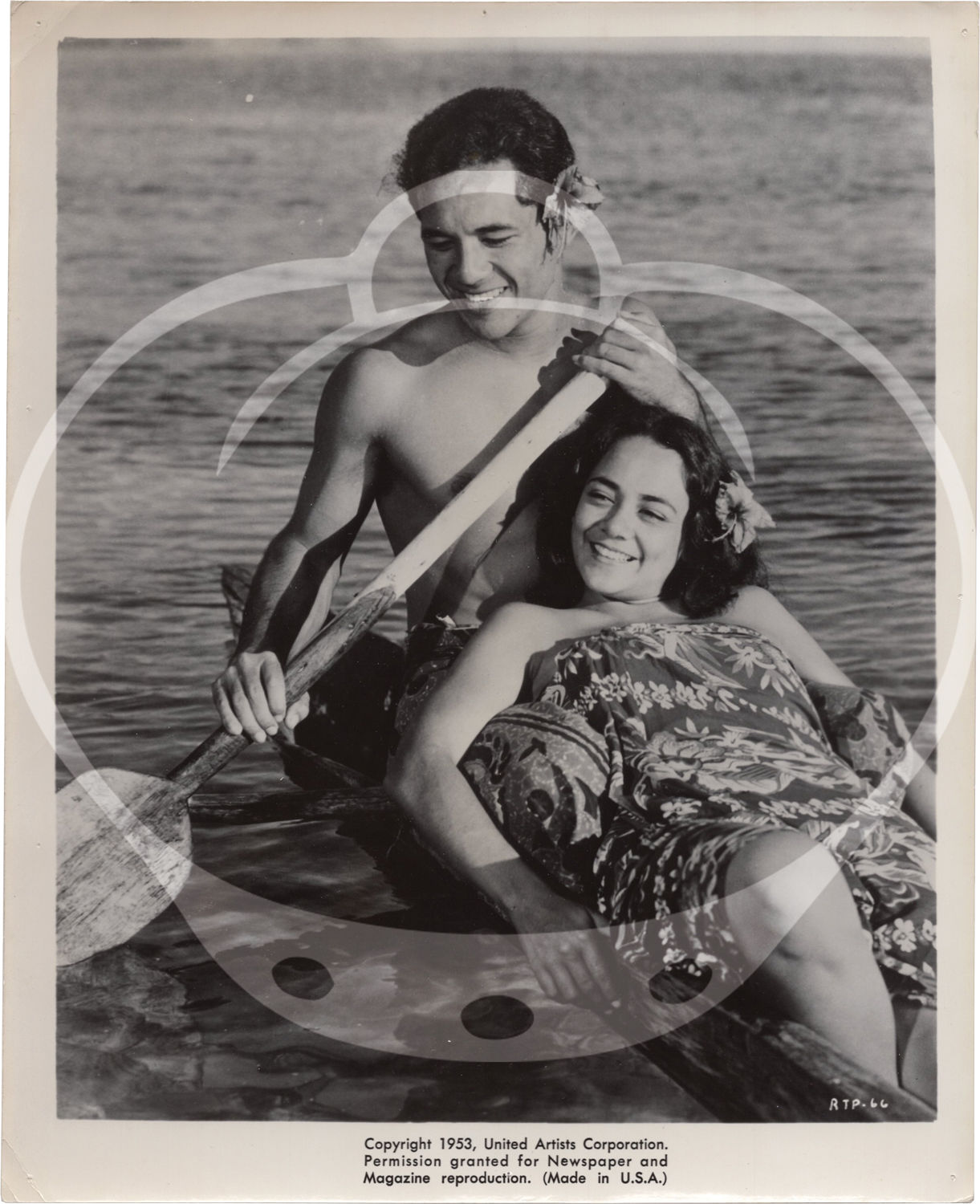 Return to Paradise (Collection of 20 original photographs from the 1953 ...