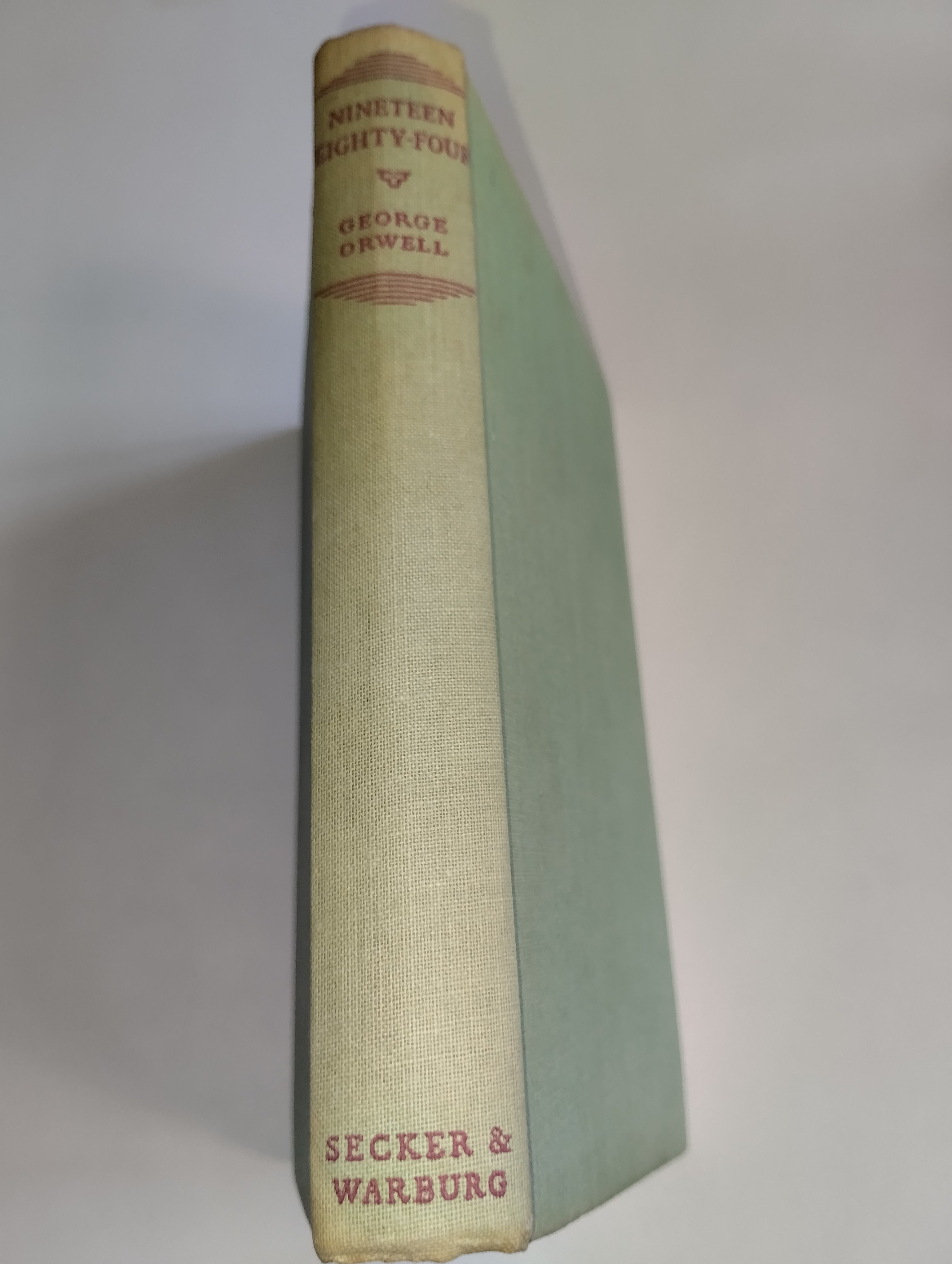 BIBLIO | First edition 1984 nineteen-eighty-four orwell Secker Warburg ...