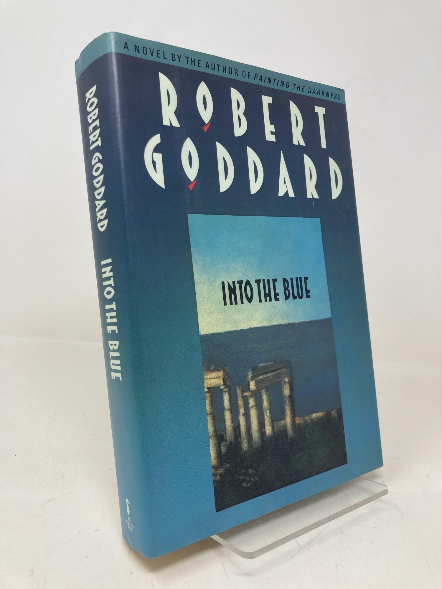 Into the Blue by Goddard, Robert | Hardcover | 1990 | Poseidon Pr ...