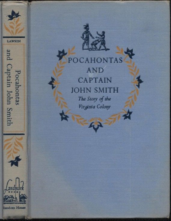 Pocahontas and Captain John Smith by Lawson, Marie | Hardcover | 1950 ...