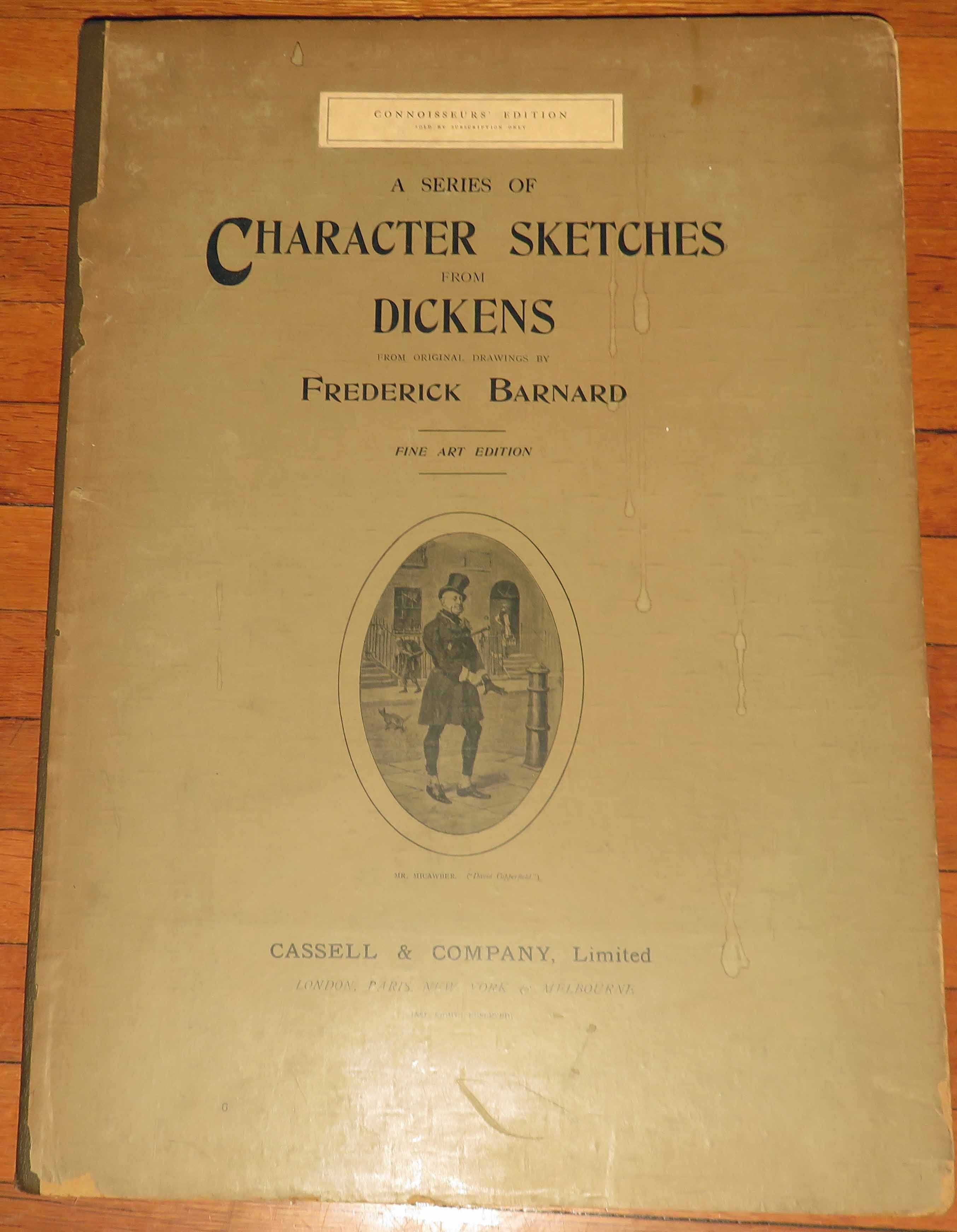 A Series of Character Sketches from Dickens by BARNARD, Frederick ...