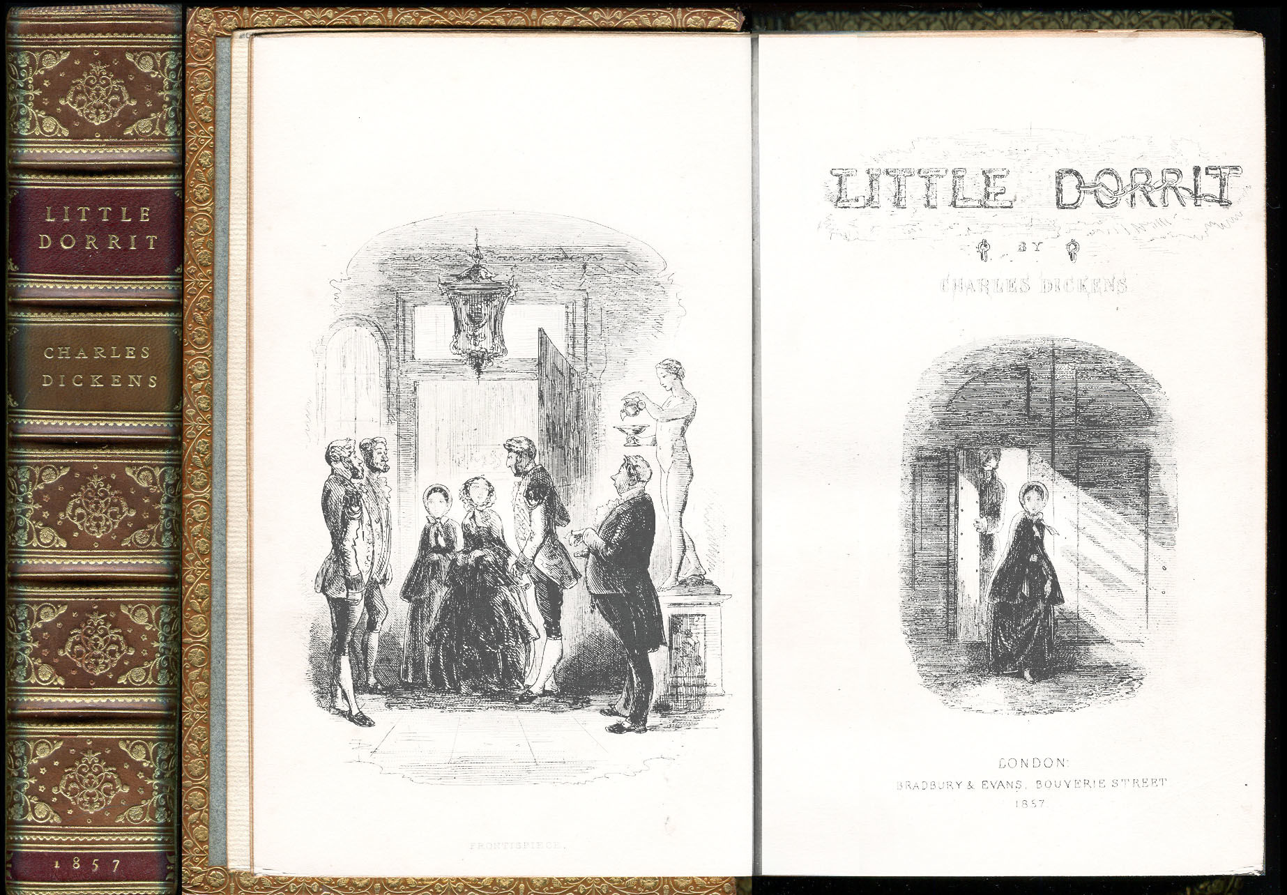 Little Dorrit by Charles Dickens | 1857 | Bradbury and Evans | Biblio