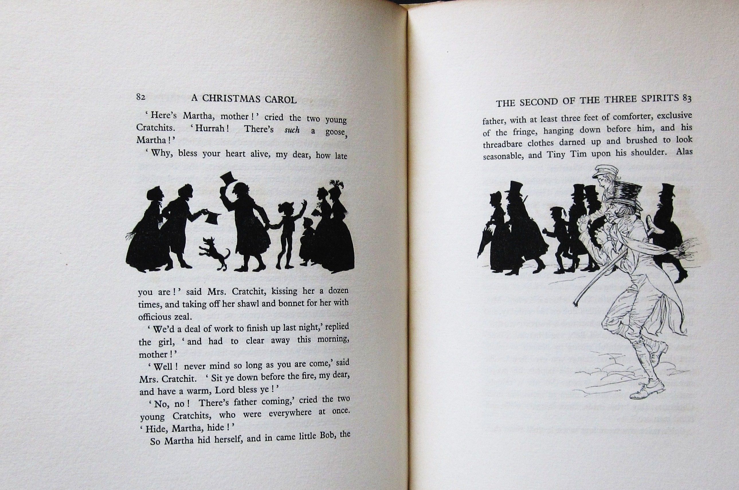 BIBLIO | A Christmas Carol Illustrated by Arthur Rackham [Signed ...