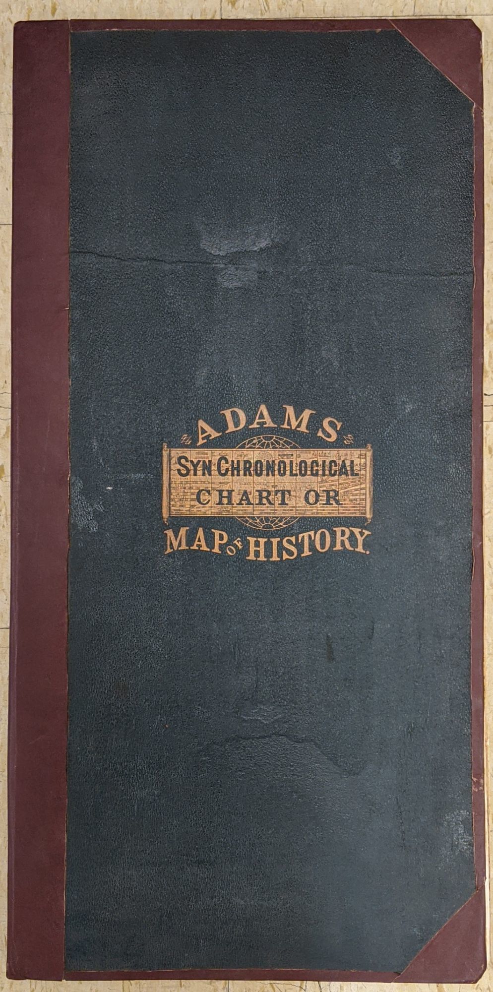 Adams Syn Chronological Chart or Map of History by Sebastion G. Adams ...