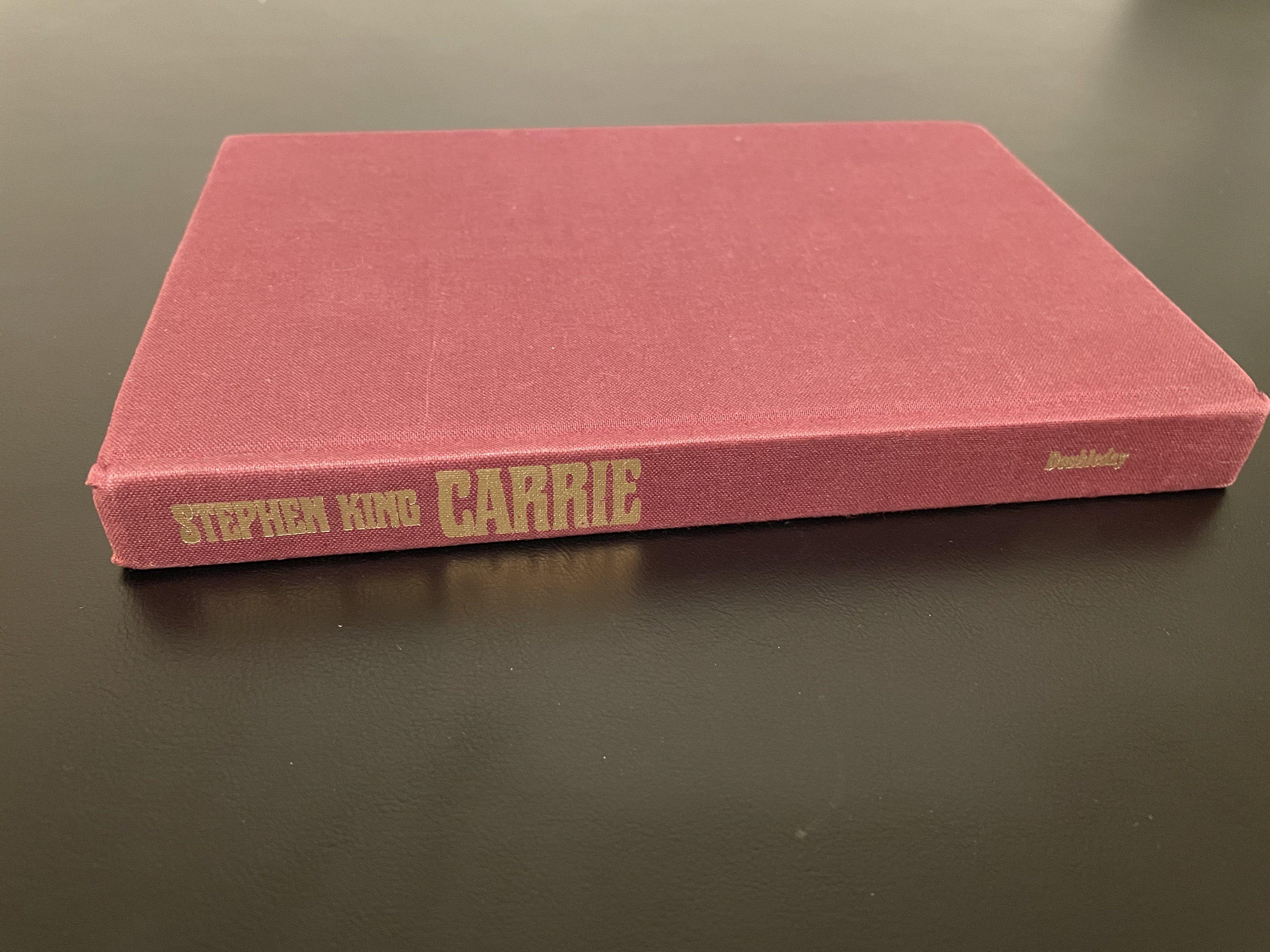 Carrie by King, Stephen | Hardcover | 1974 | Doubleday & Company ...