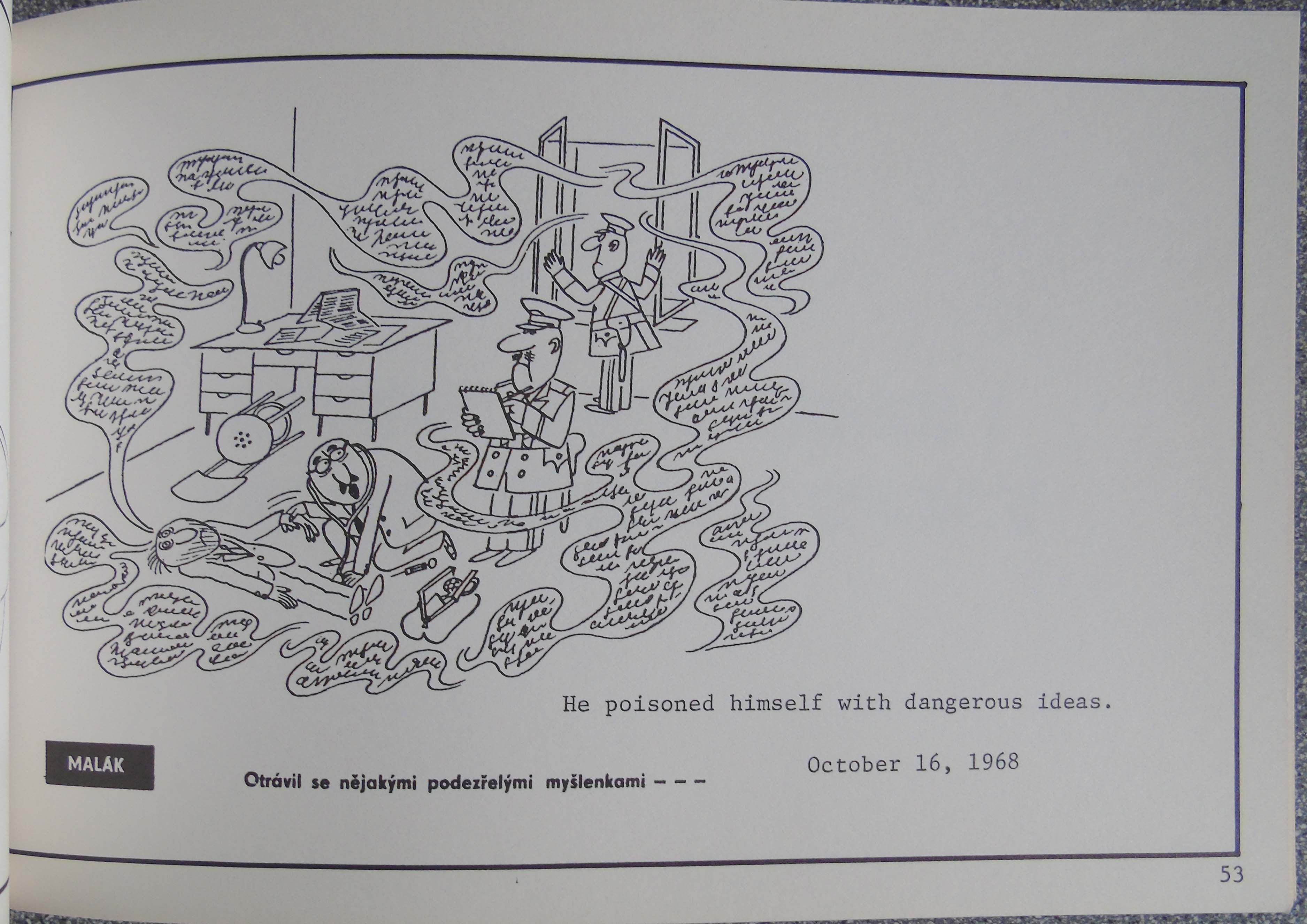 BIBLIO | Censored Laughter - Czech Political Cartoons from the "Prague ...